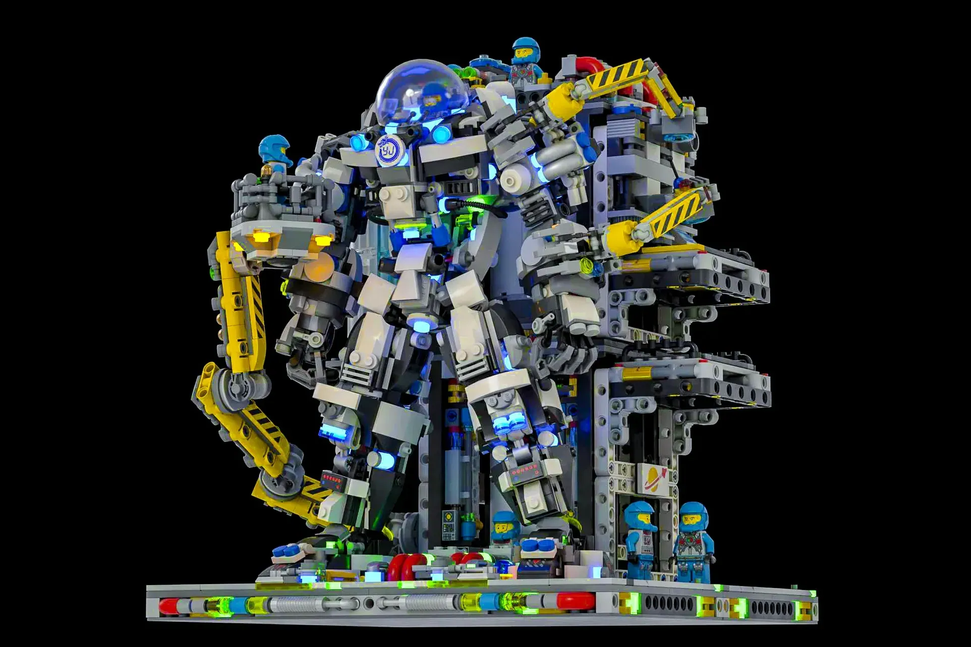 NEO SPACE MECHA With HANGAR DOCK | LEGO® Ideas