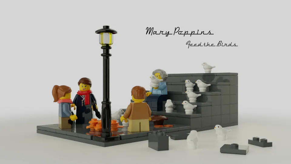Mary Poppins - Feed the Birds | LEGO® Ideas