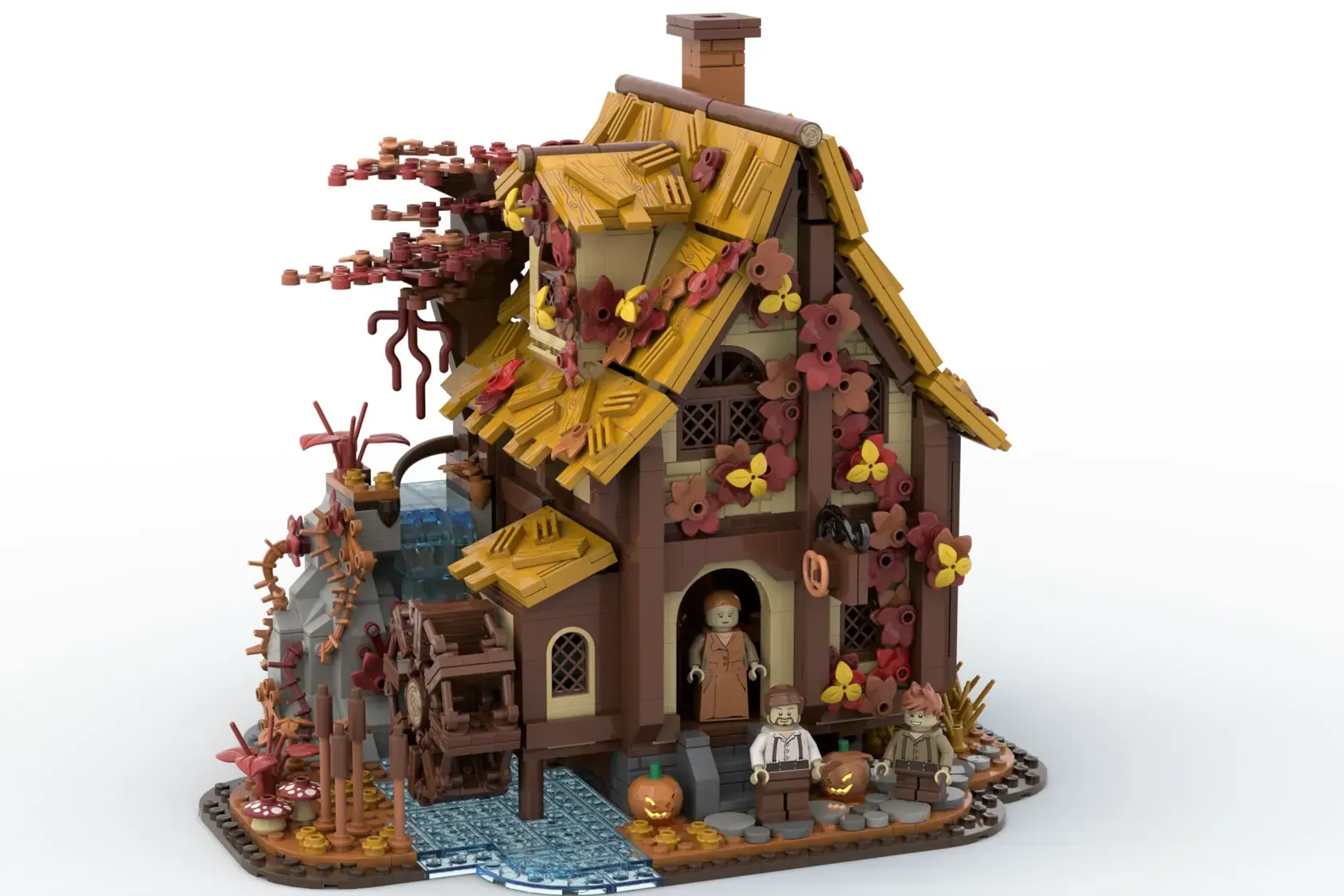 The Forestside Watermill | LEGO® Ideas