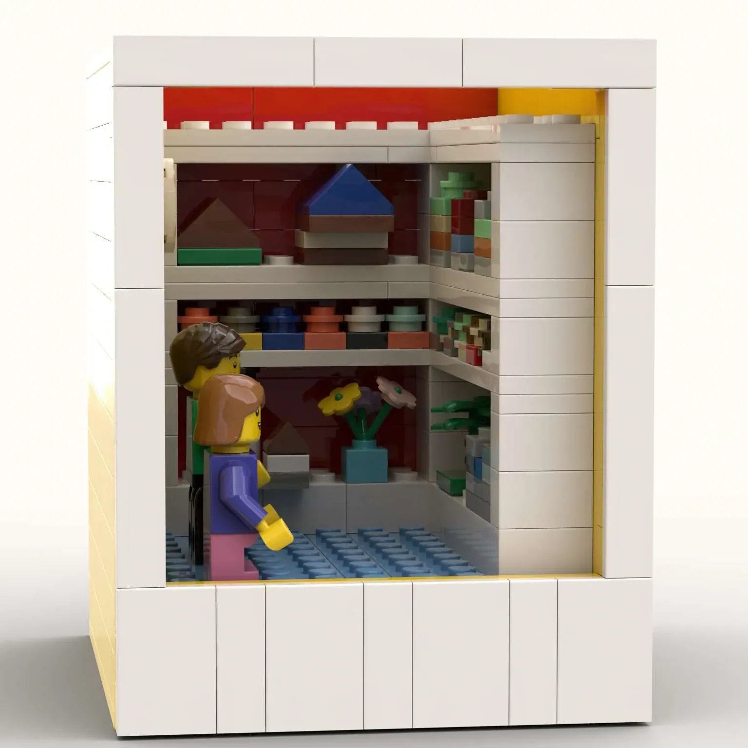 Daddy and Daughter in Their Lego Room | LEGO® Ideas