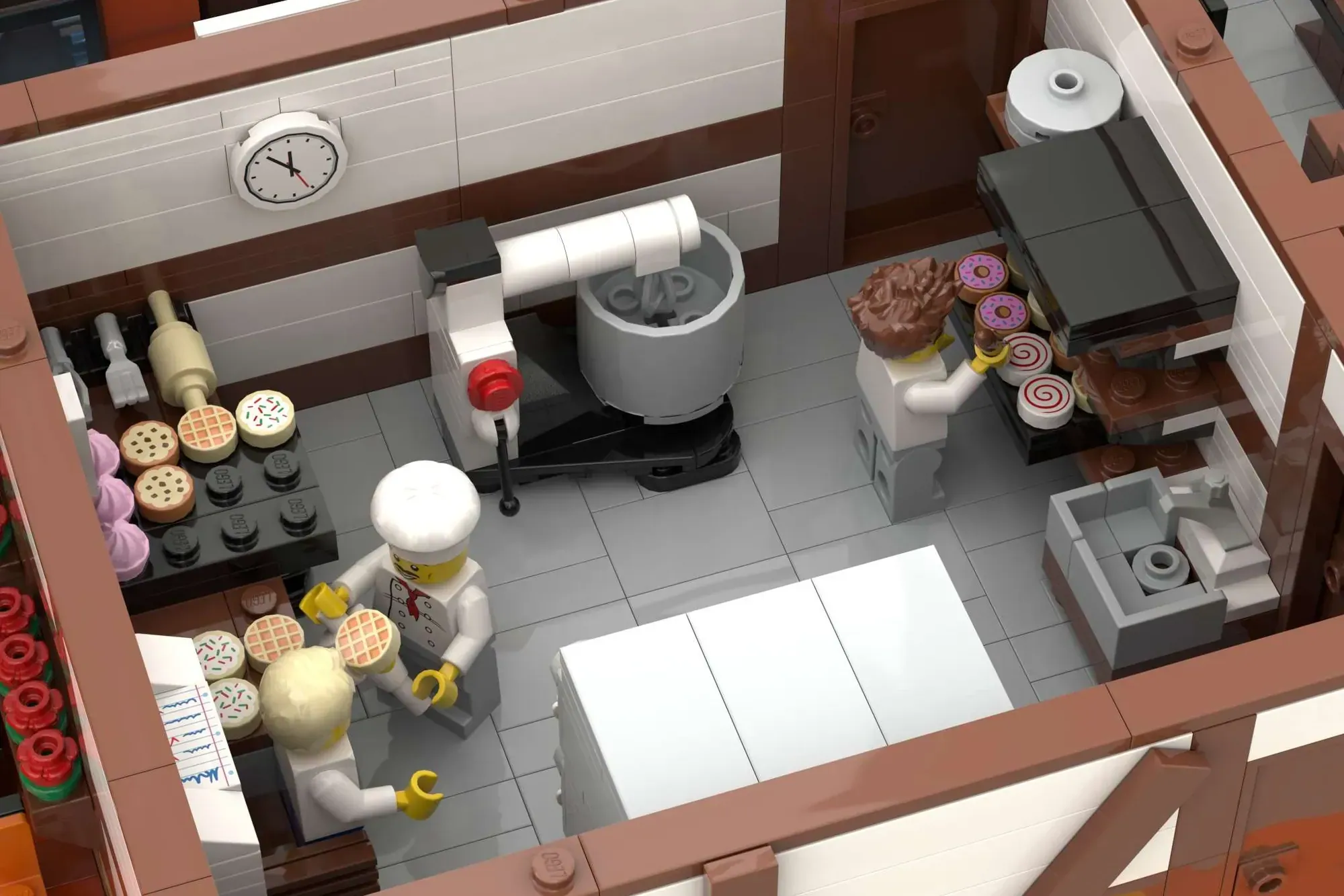 Baking Art in the Half-Timbered House | LEGO® Ideas