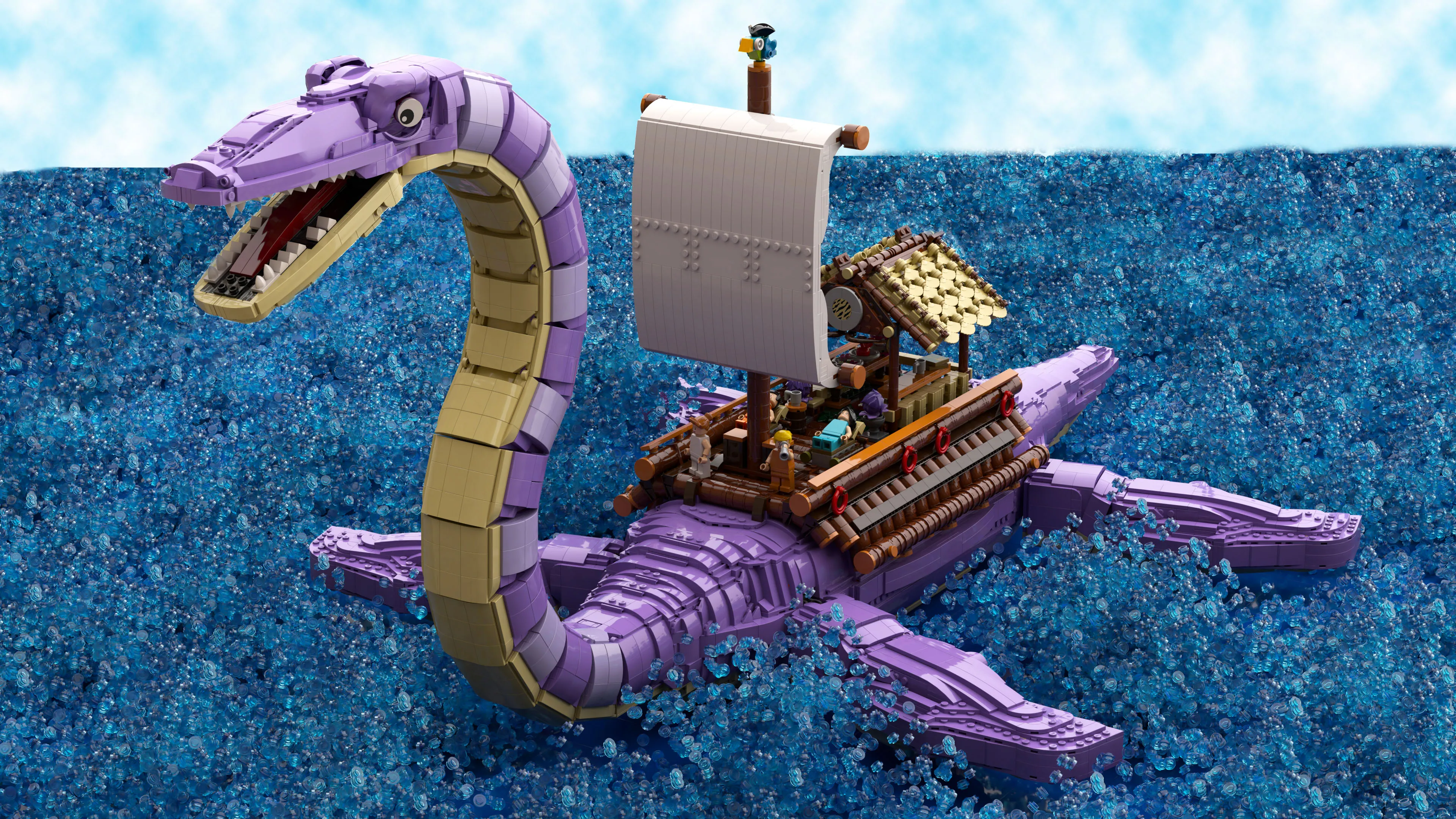 Plesiosaurus Adventure Cruise | LEGO® Ideas
