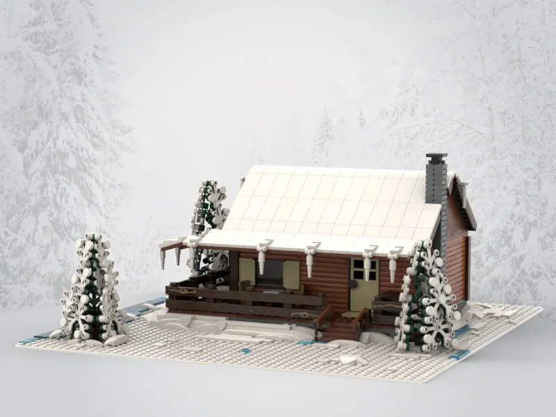 Winter Cabin | LEGO® Ideas