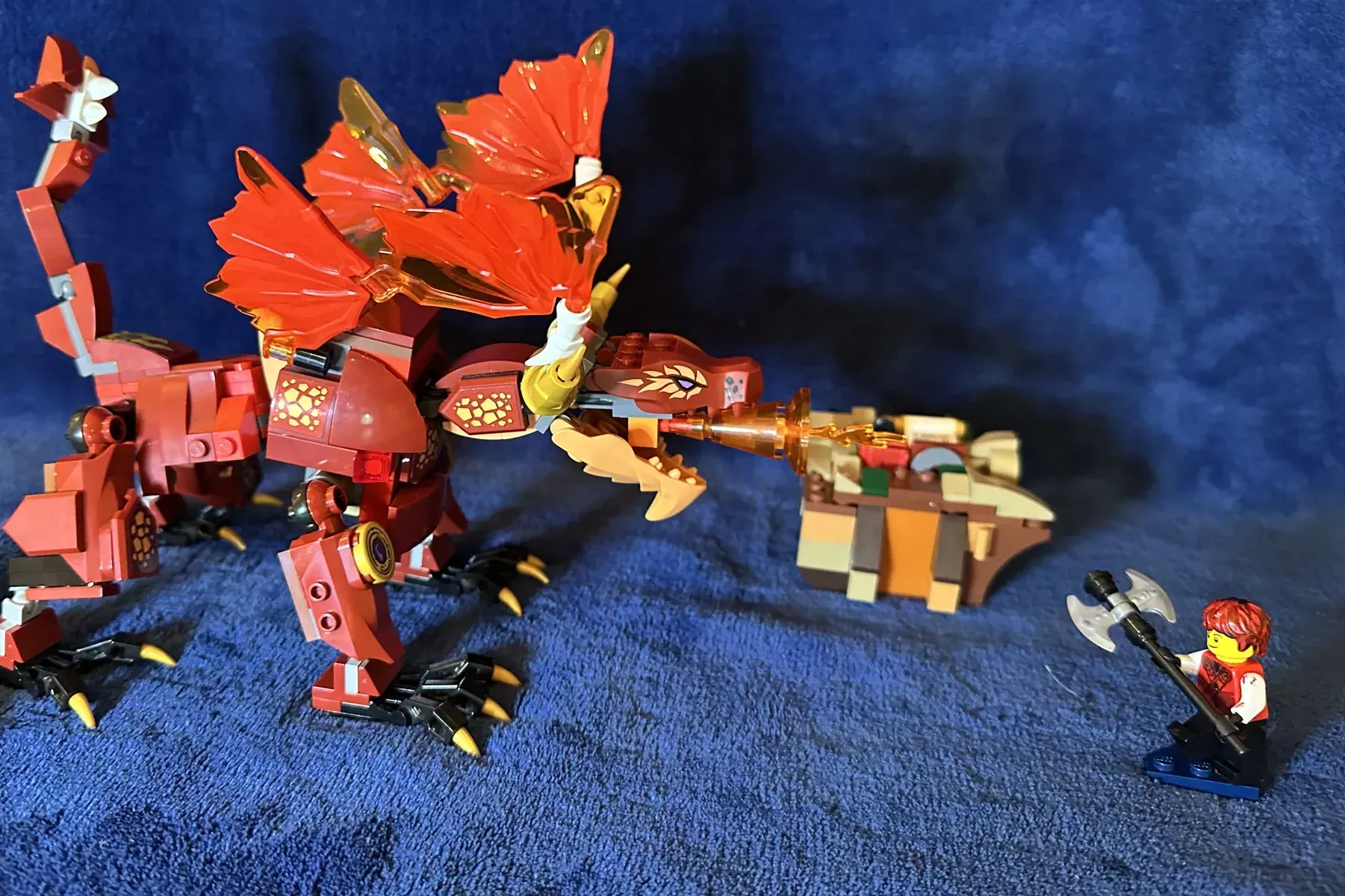 Stark Versus the Solar Dragon | LEGO® Ideas