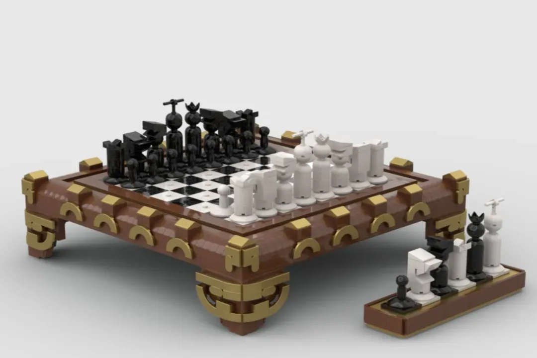Ornate Chess and Checkers Board | LEGO® Ideas