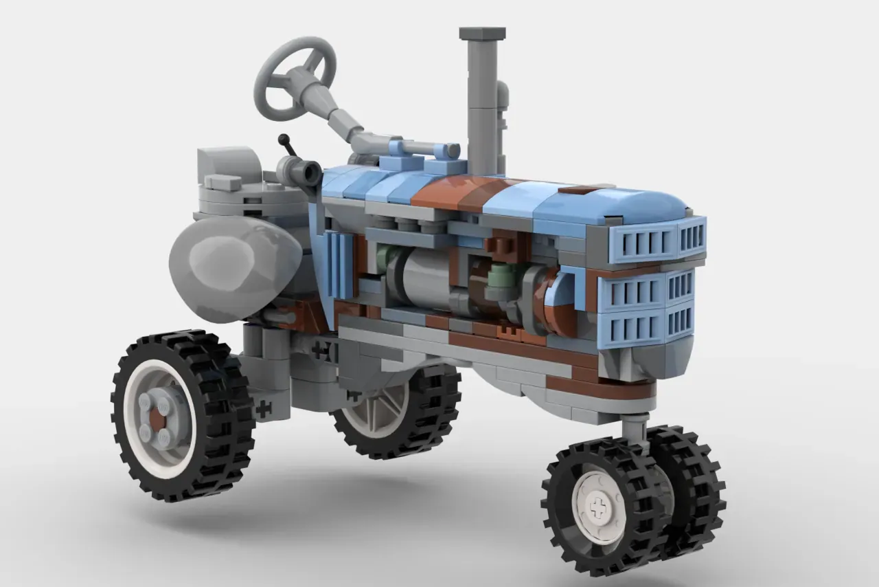 Antique Tractor | LEGO® Ideas