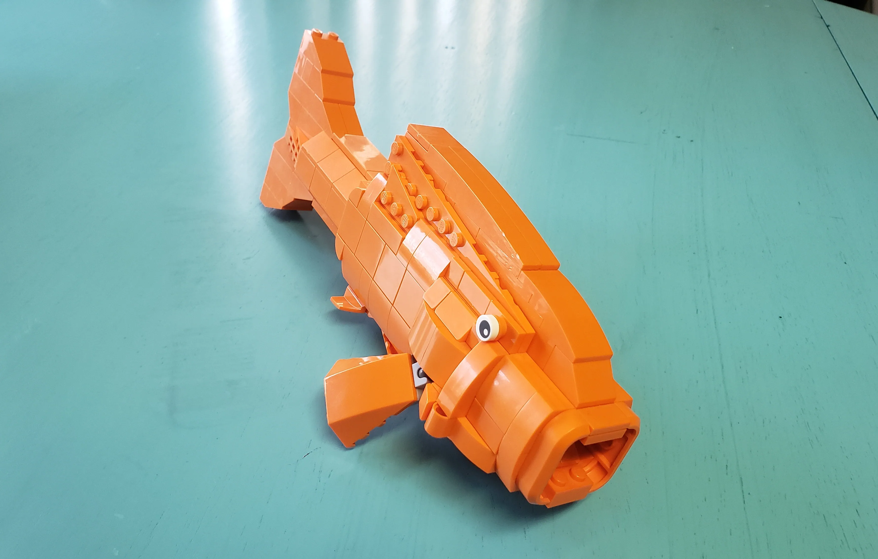 Big Orange Fish | LEGO® Ideas