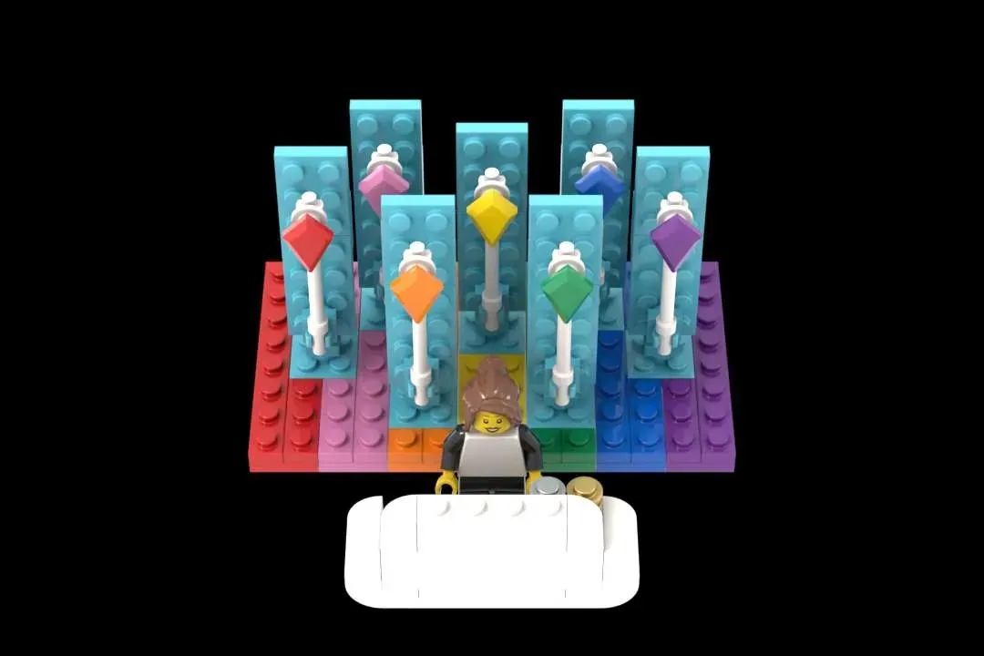 Look Up, It's a Kite Stand! | LEGO® Ideas