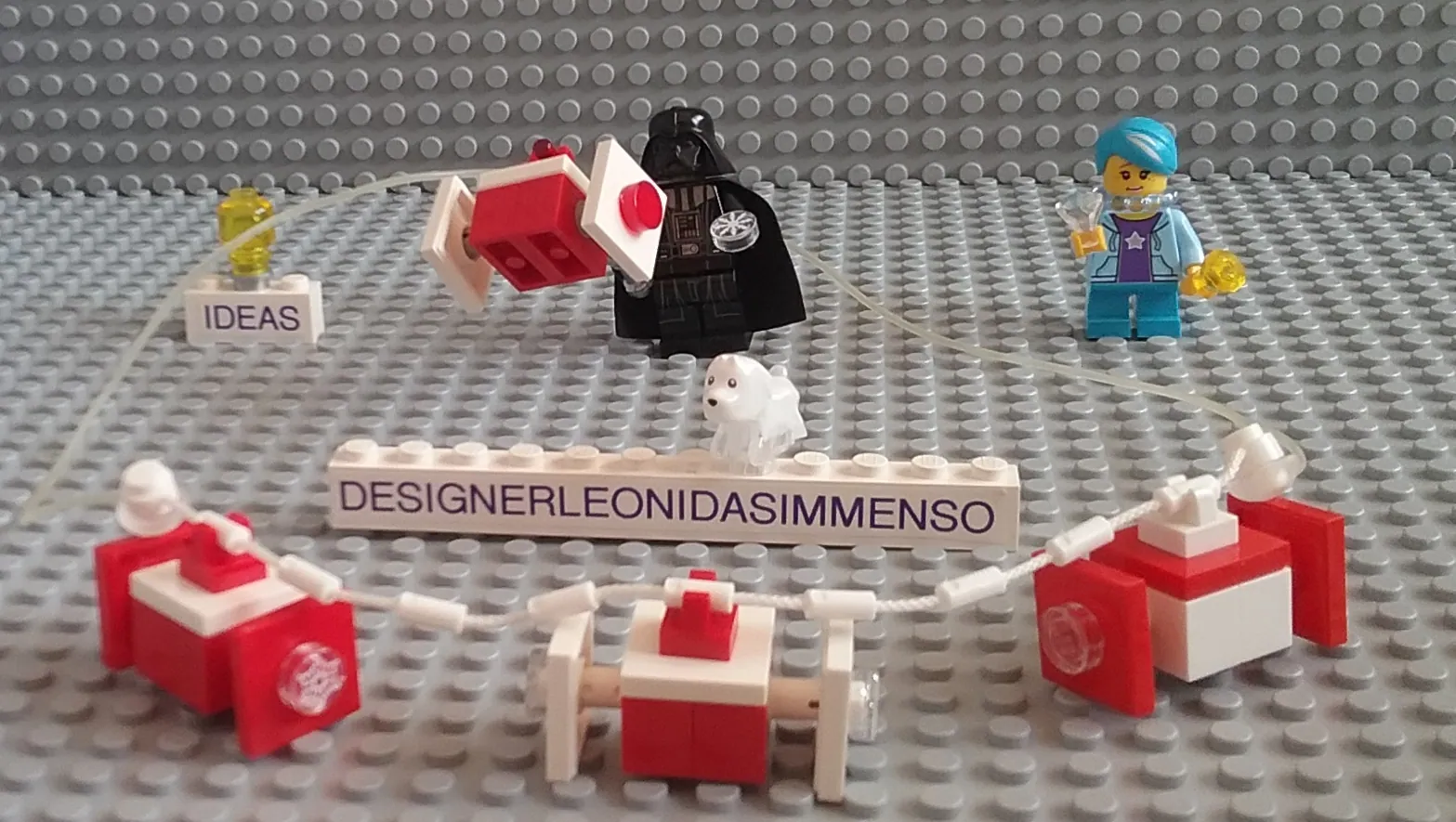 Snow Fighter Christmas Necklace - May the Snow Be With You! | LEGO® Ideas