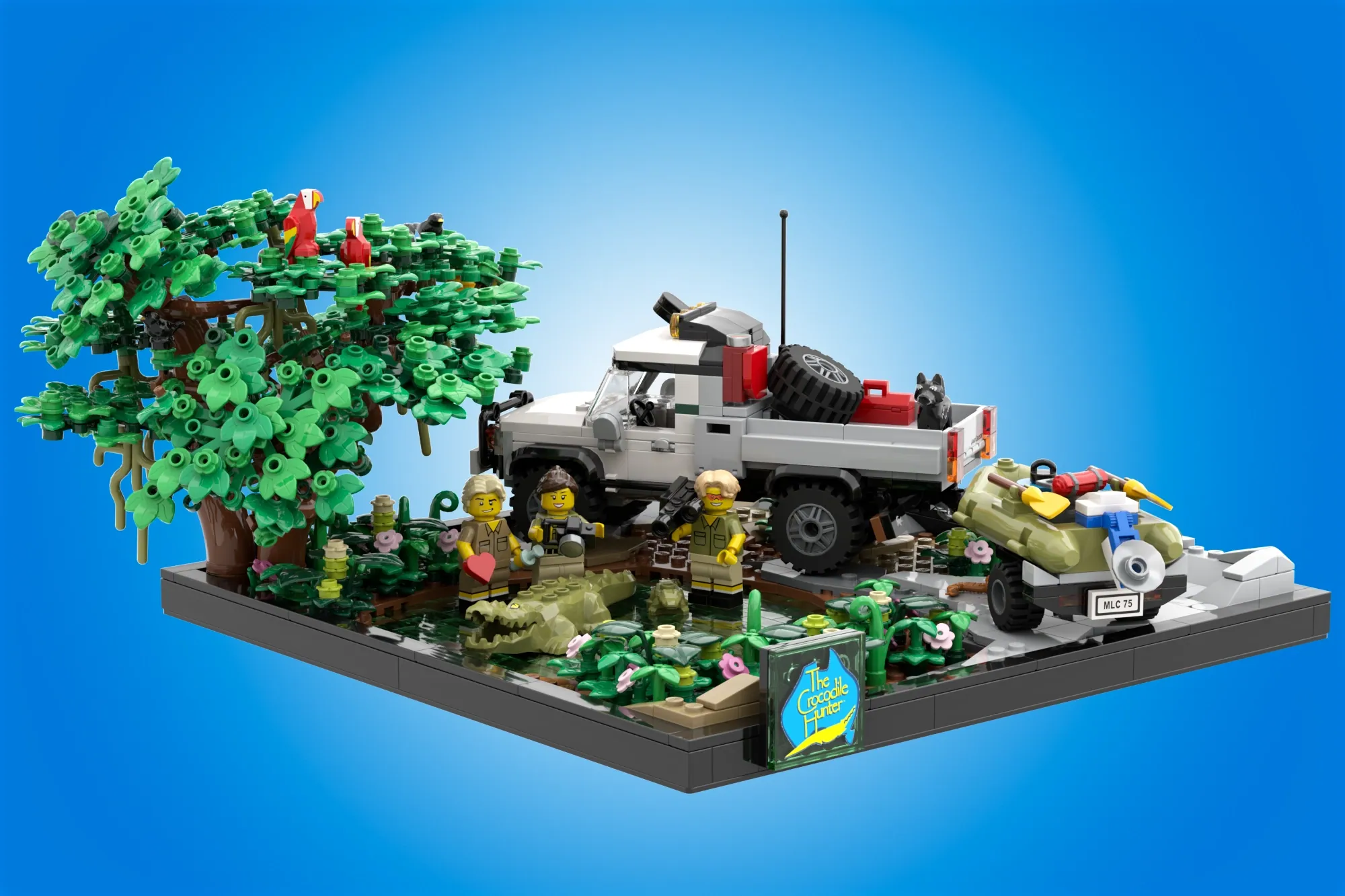 Steve Irwin, the Crocodile Hunter | LEGO® Ideas