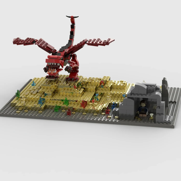 Lego Hobbit Smaug