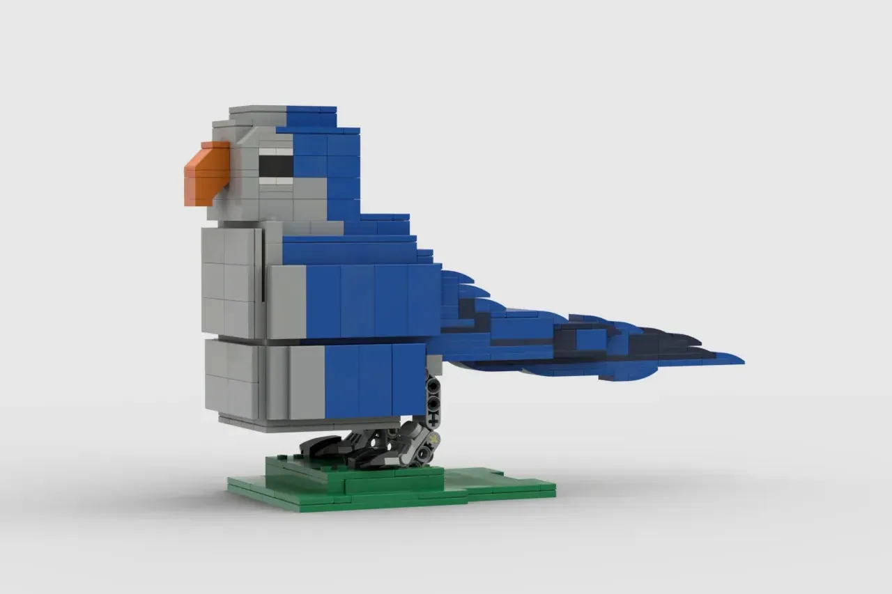 The Blue Quaker Parrot | LEGO® Ideas
