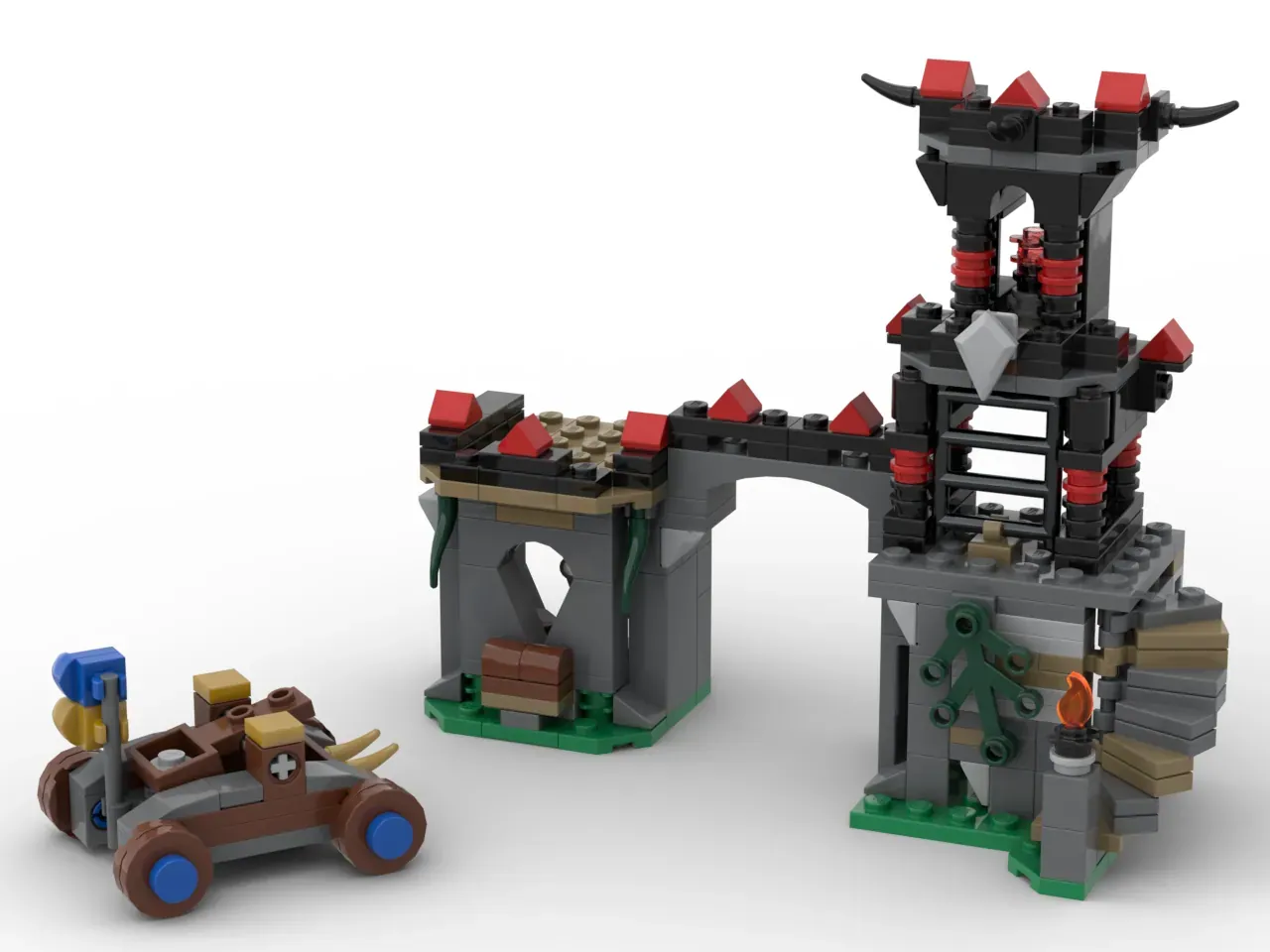 Micro Dragon Mountain 70403 | LEGO® Ideas