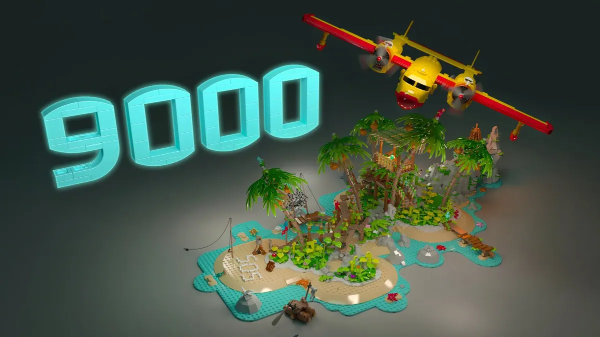 LEGO IDEAS - TaleSpin Seaduck Meeting Seagull