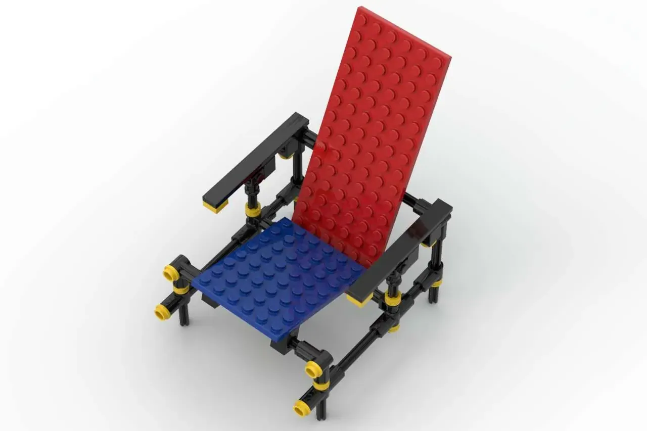 Red & Blue Chair | LEGO® Ideas