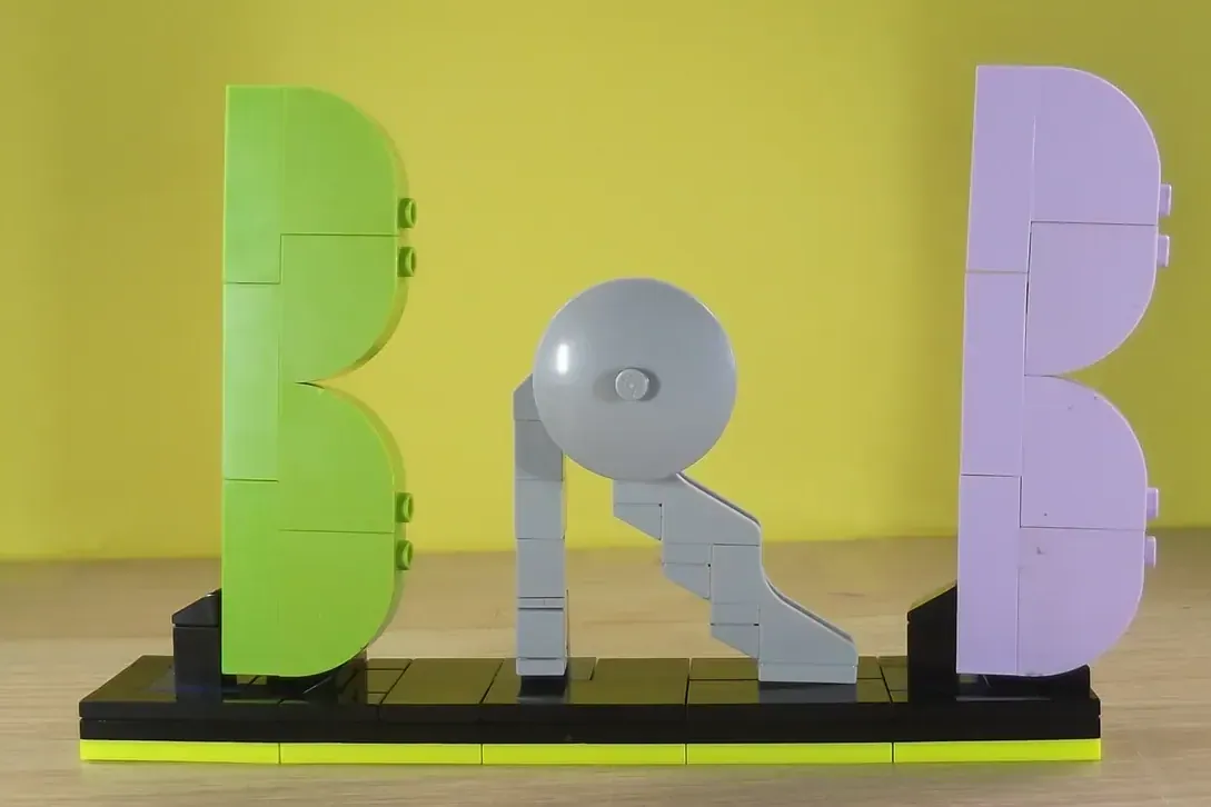 Retro Vintage Style "BRB" Sign | LEGO® Ideas