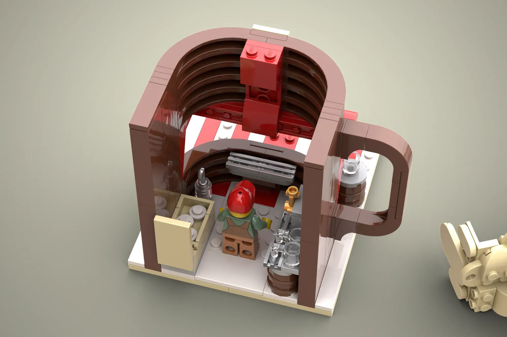 Root Beer Float Vendor | LEGO® Ideas