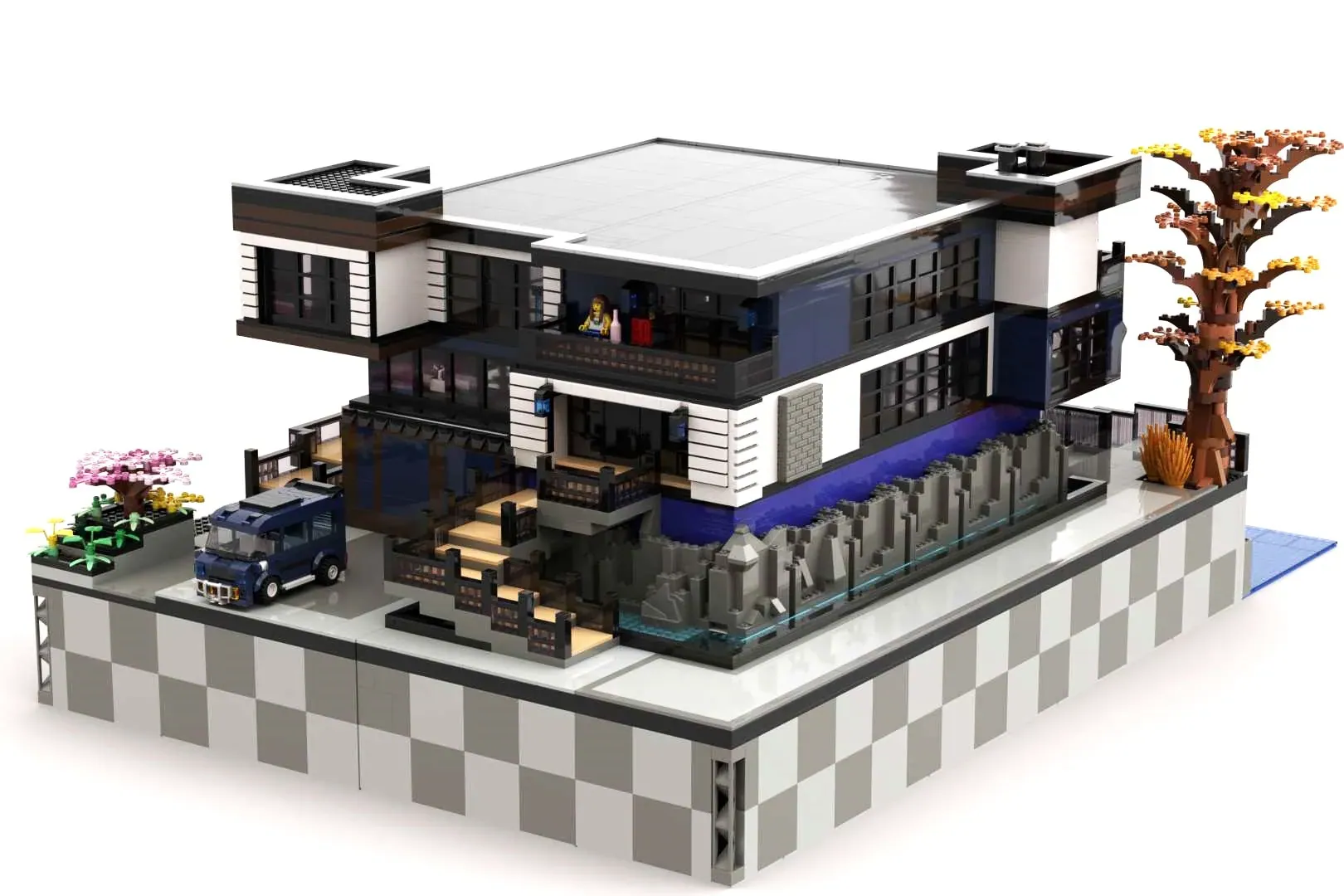 MY DREAM HOUSE II: Waterfront House With Underground Parking | LEGO® Ideas