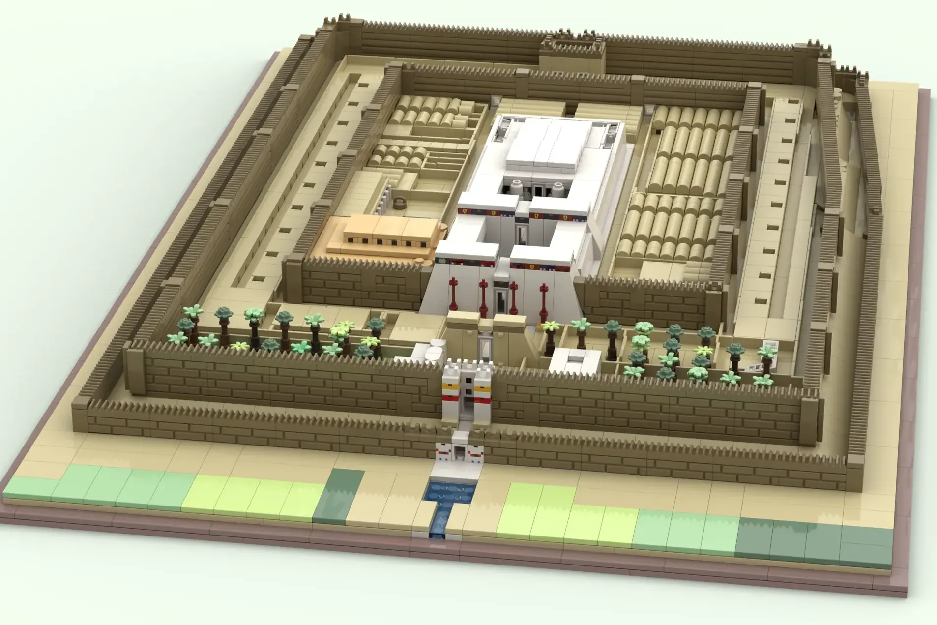 Medinet Habu: Mortuary Temple of Ramesses III | LEGO® Ideas