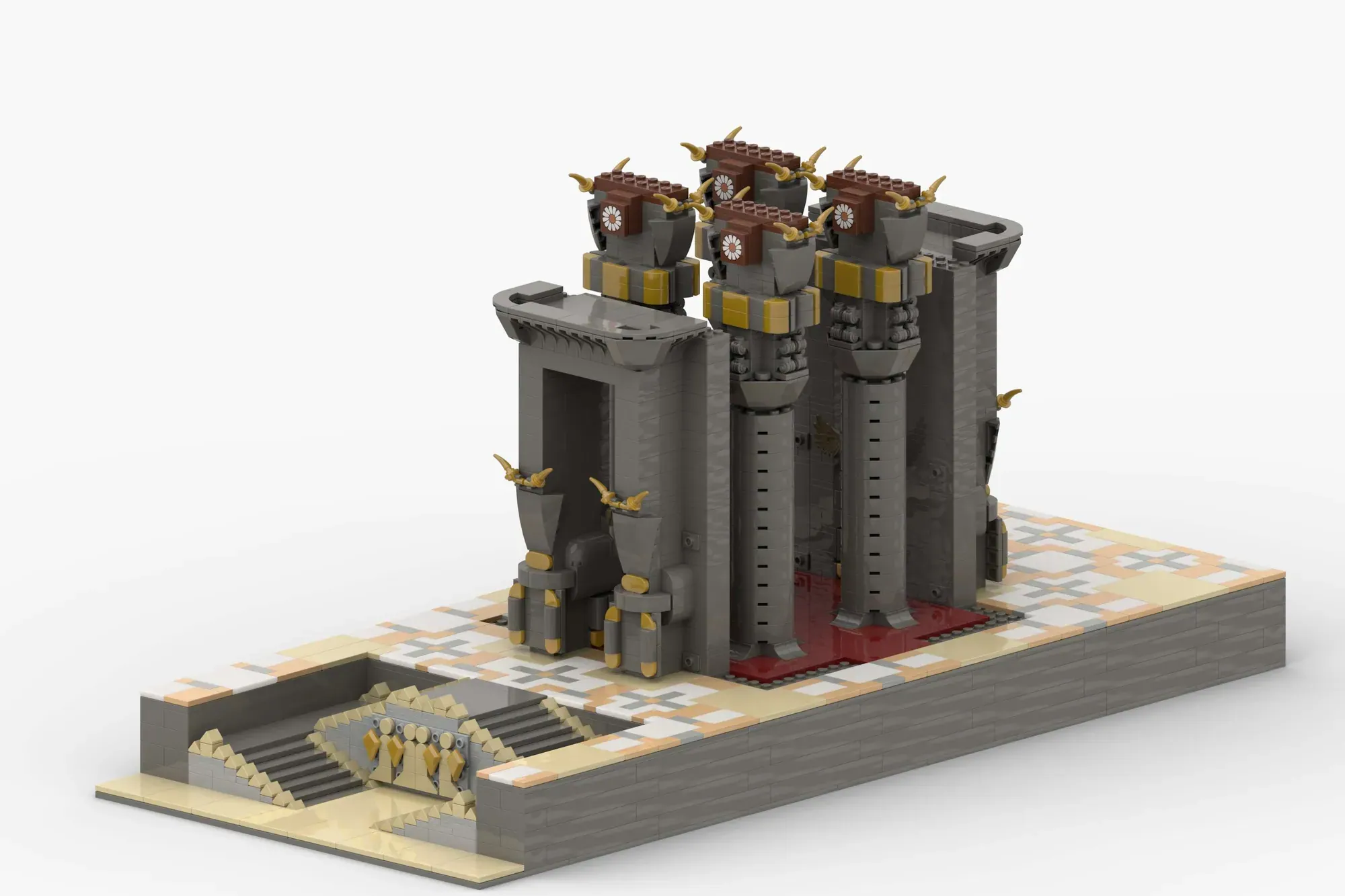 The Gate of All Nations (Gate of Xerxes I) — Persepolis, Achaemenid ...