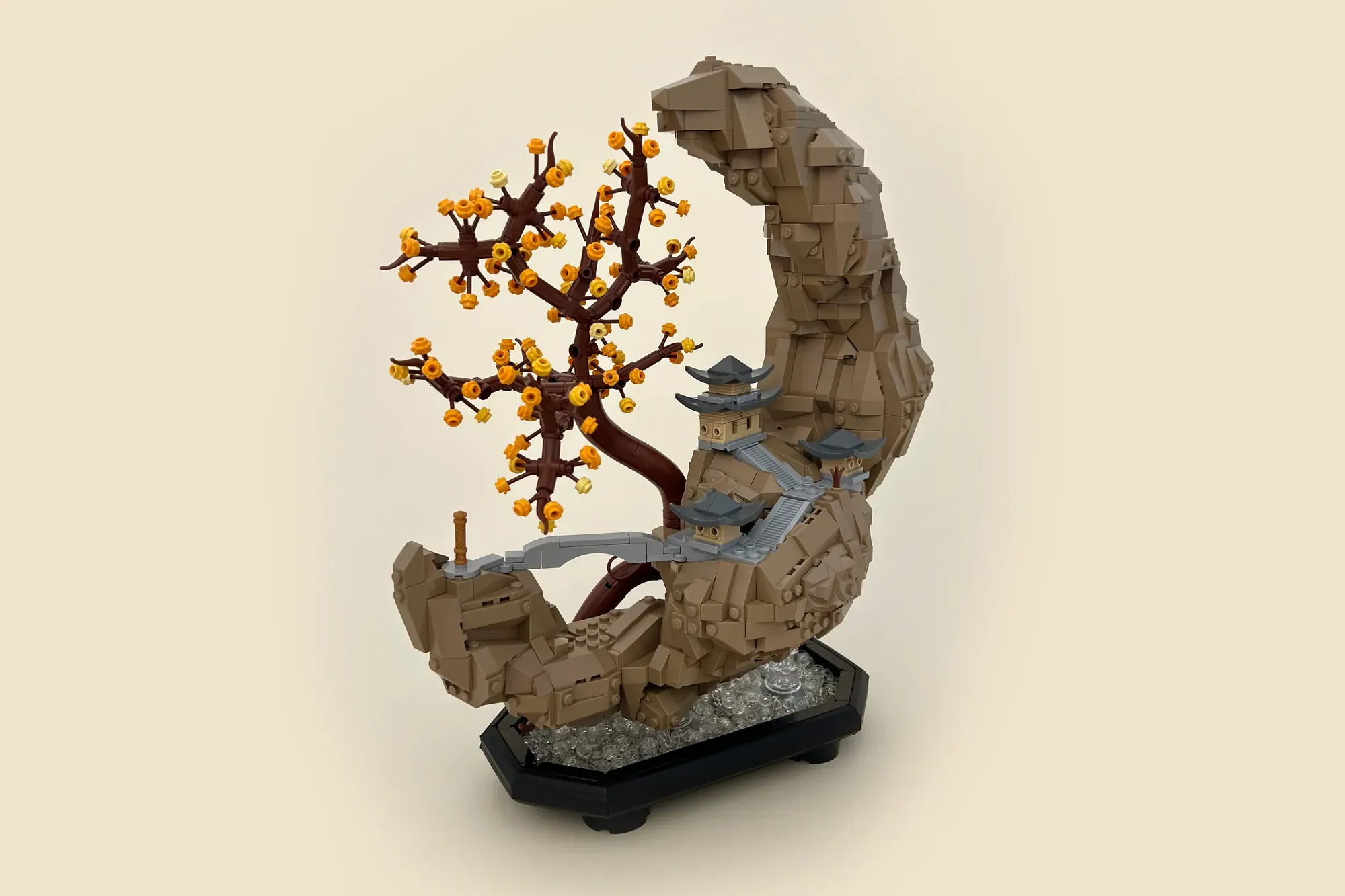 Crescent Moon Rock Sculpture | LEGO® Ideas