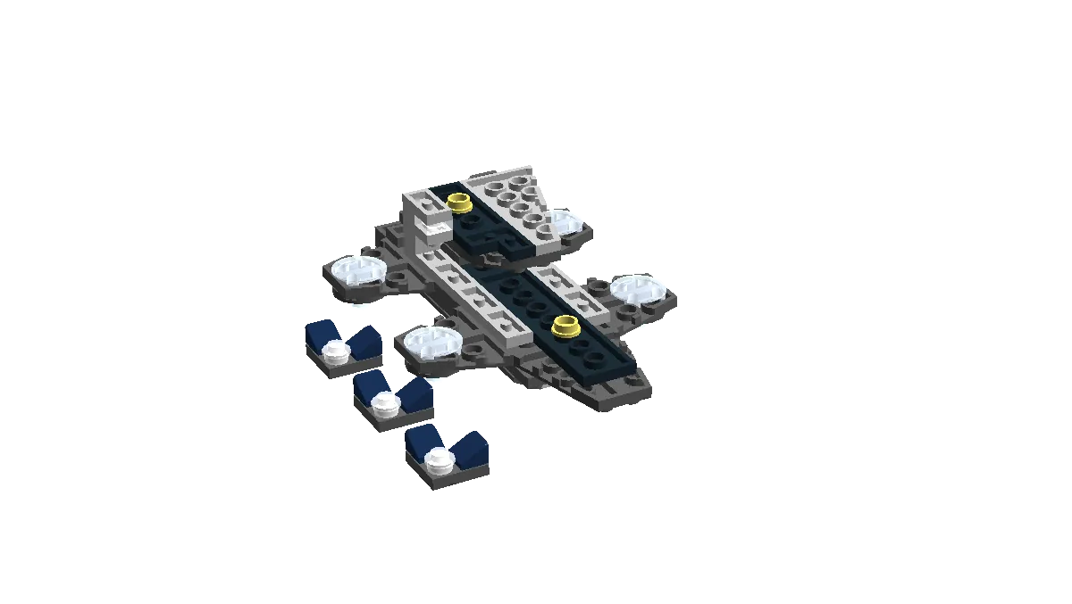 Micro Helicarrier | LEGO® Ideas