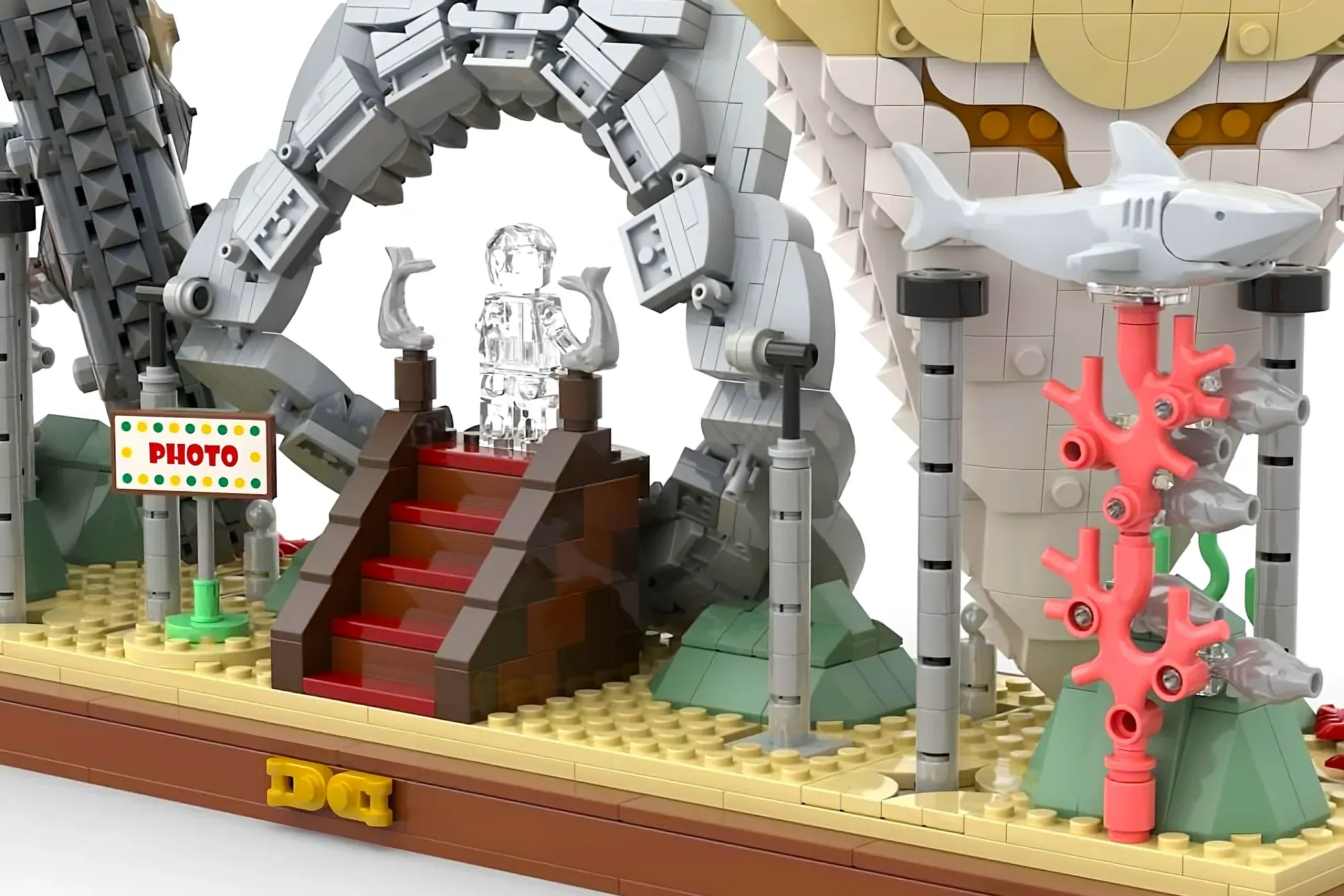 Megalodon Shark Tooth Display | LEGO® Ideas