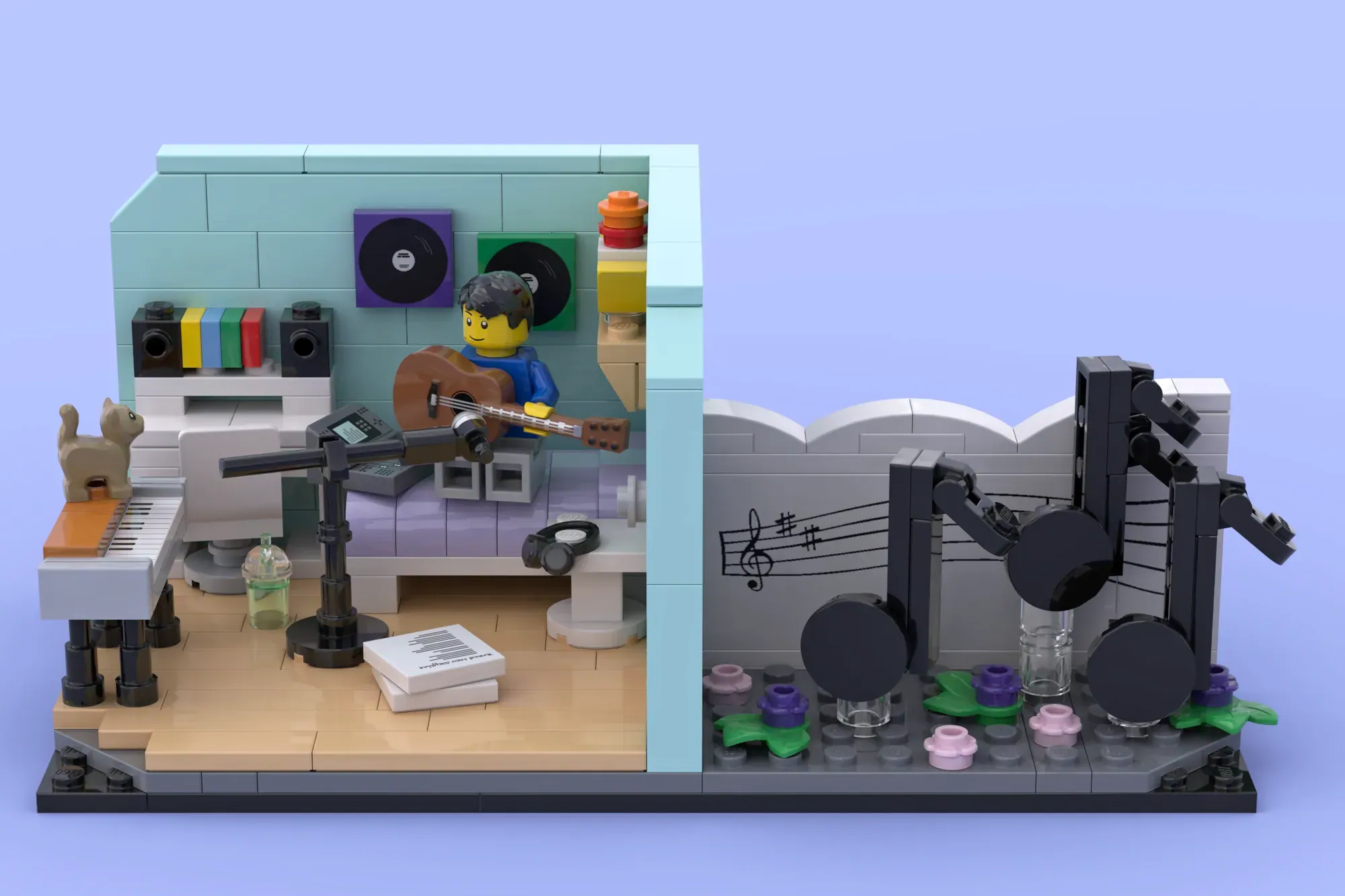 Bedroom Recording Studio | LEGO® Ideas
