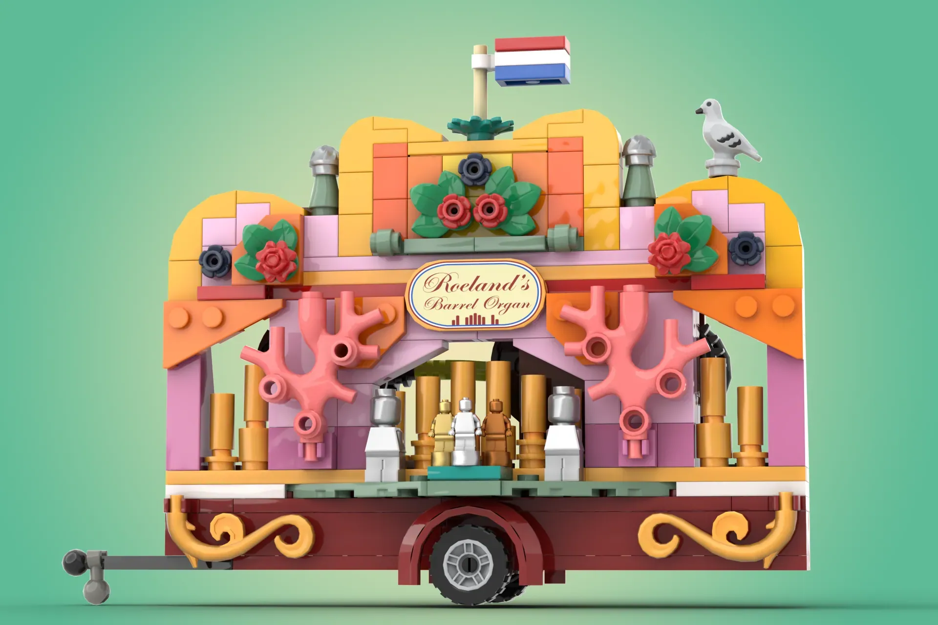 Working Dutch Street Barrel Organ - UNESCO Intangible Cultural Heritage ...