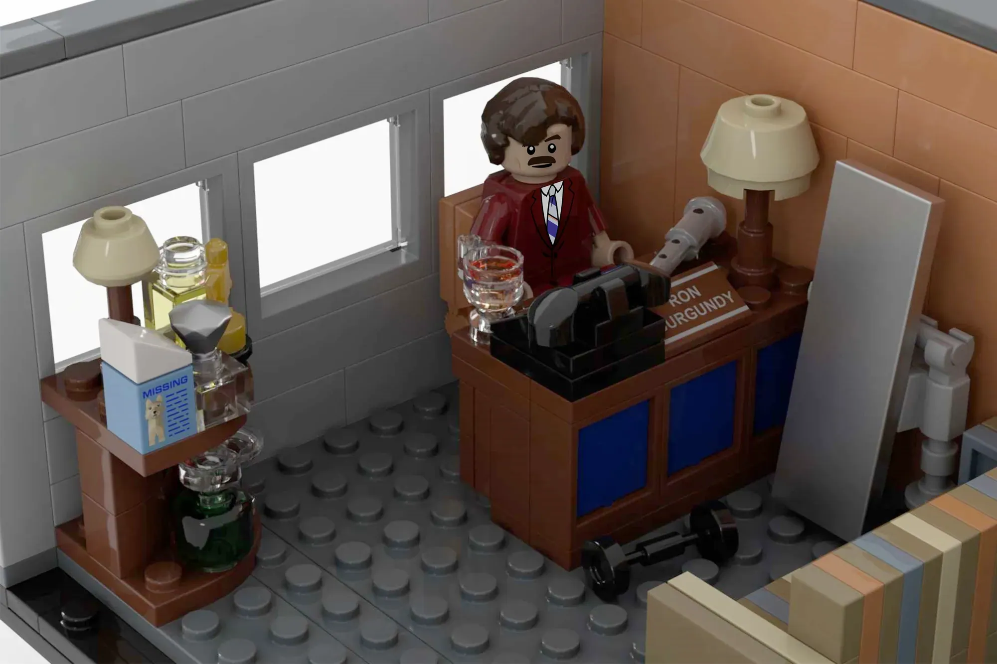 Anchorman Channel 4 News Team | LEGO® Ideas