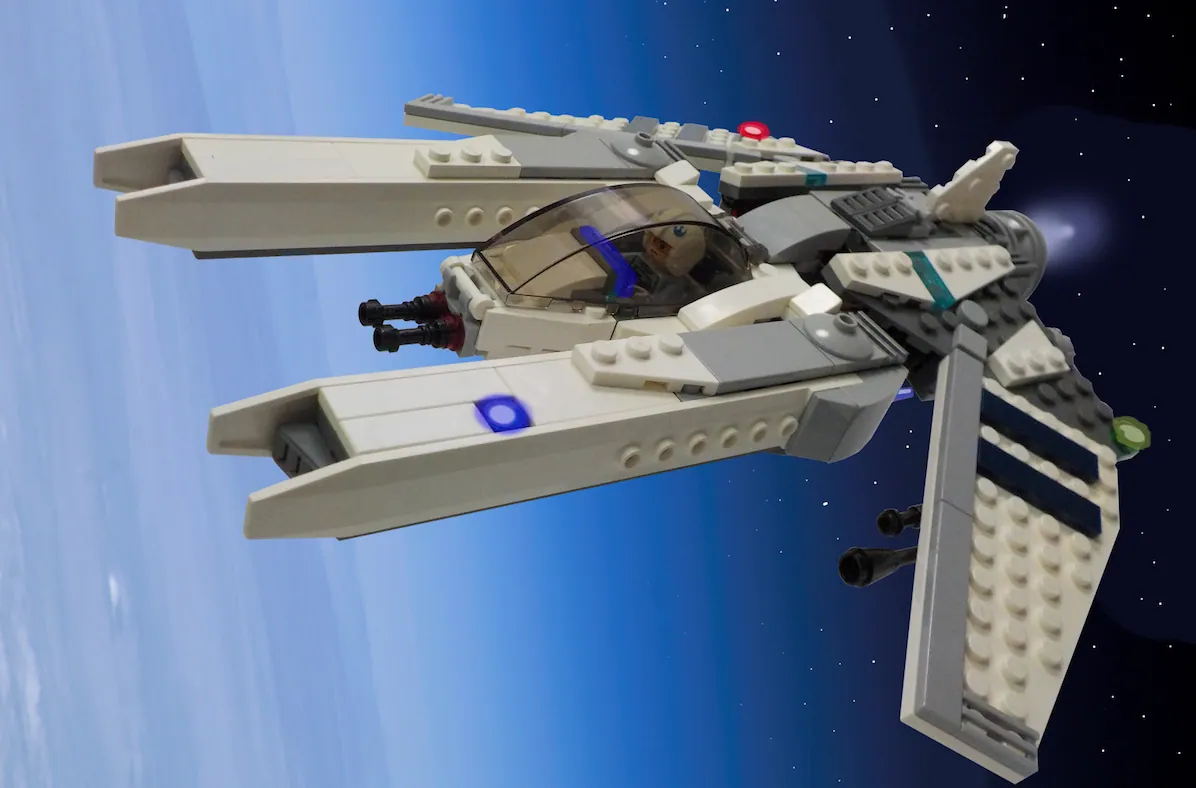 TX-35 Falcon and Hanger | LEGO® Ideas