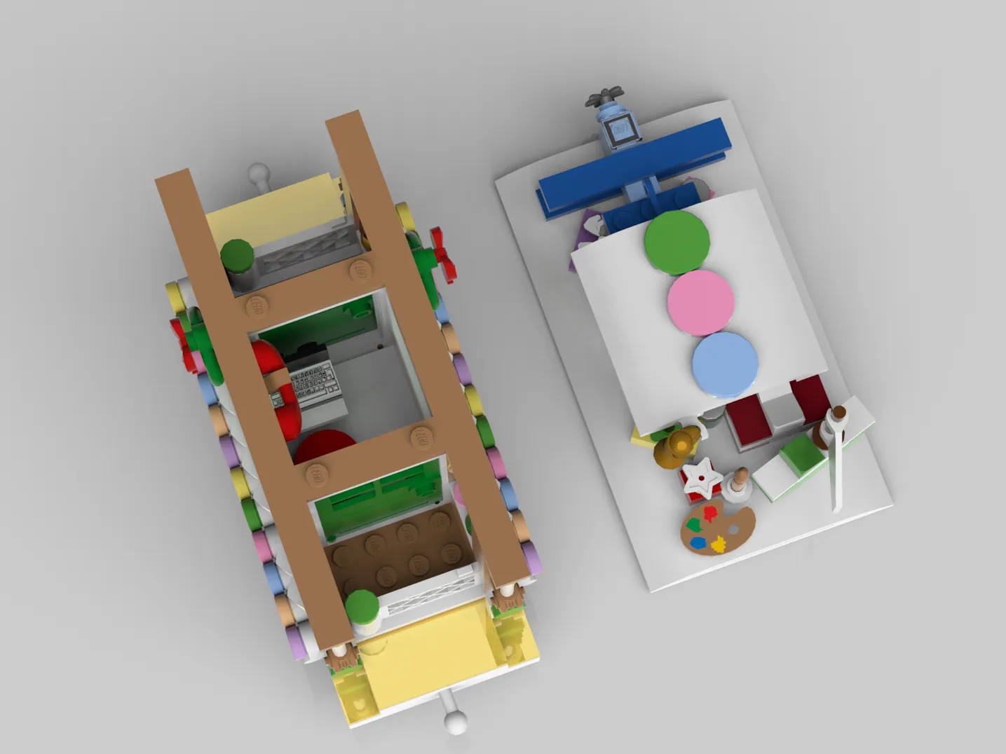 Gingerbread Glide | LEGO® Ideas