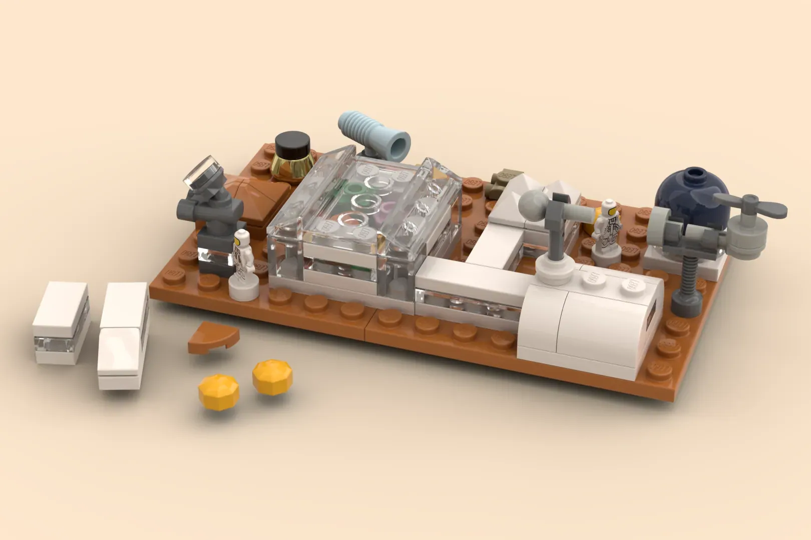 Mini Modular Martian Base Camp | LEGO® Ideas
