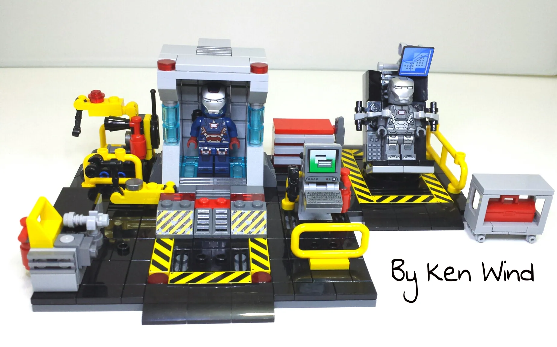 Iron Patriot's Secret Base | LEGO® Ideas