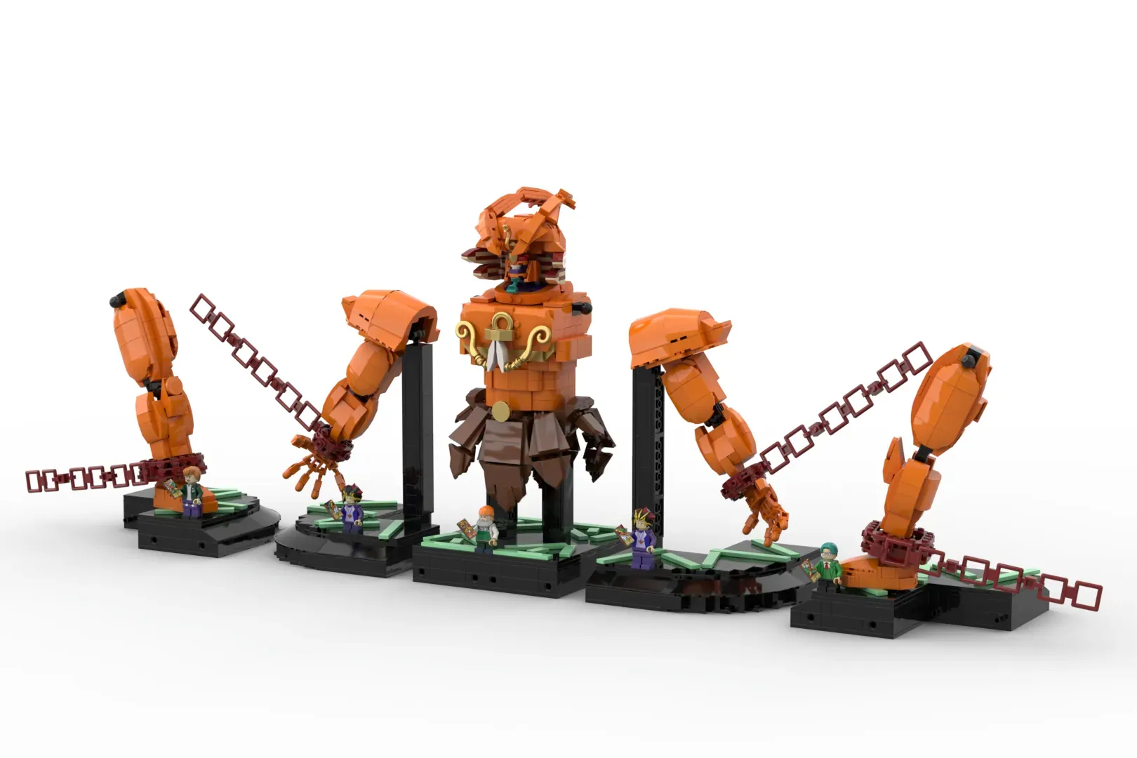 The Unstoppable Exodia the Forbidden One! | LEGO® Ideas