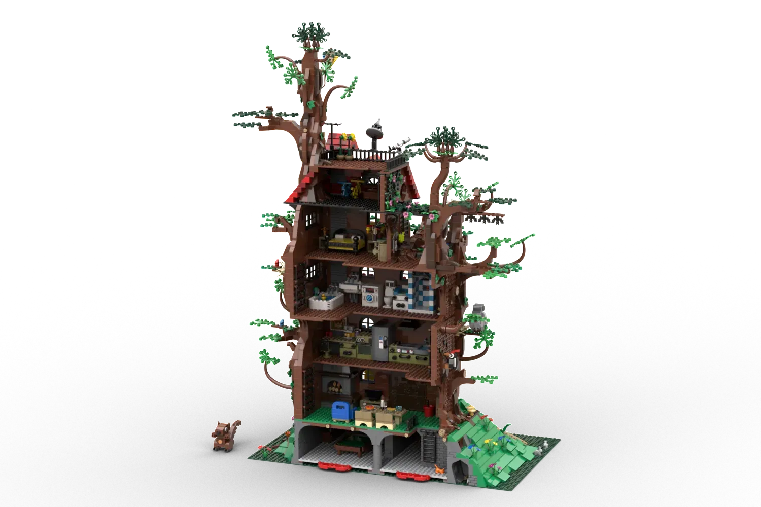 The Squirrel House | LEGO® Ideas