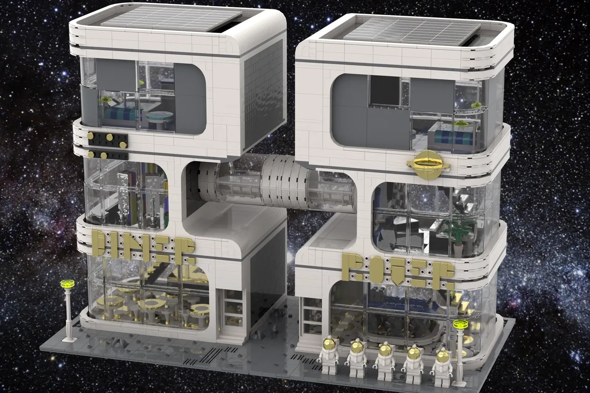 Moon Main Street | LEGO® Ideas