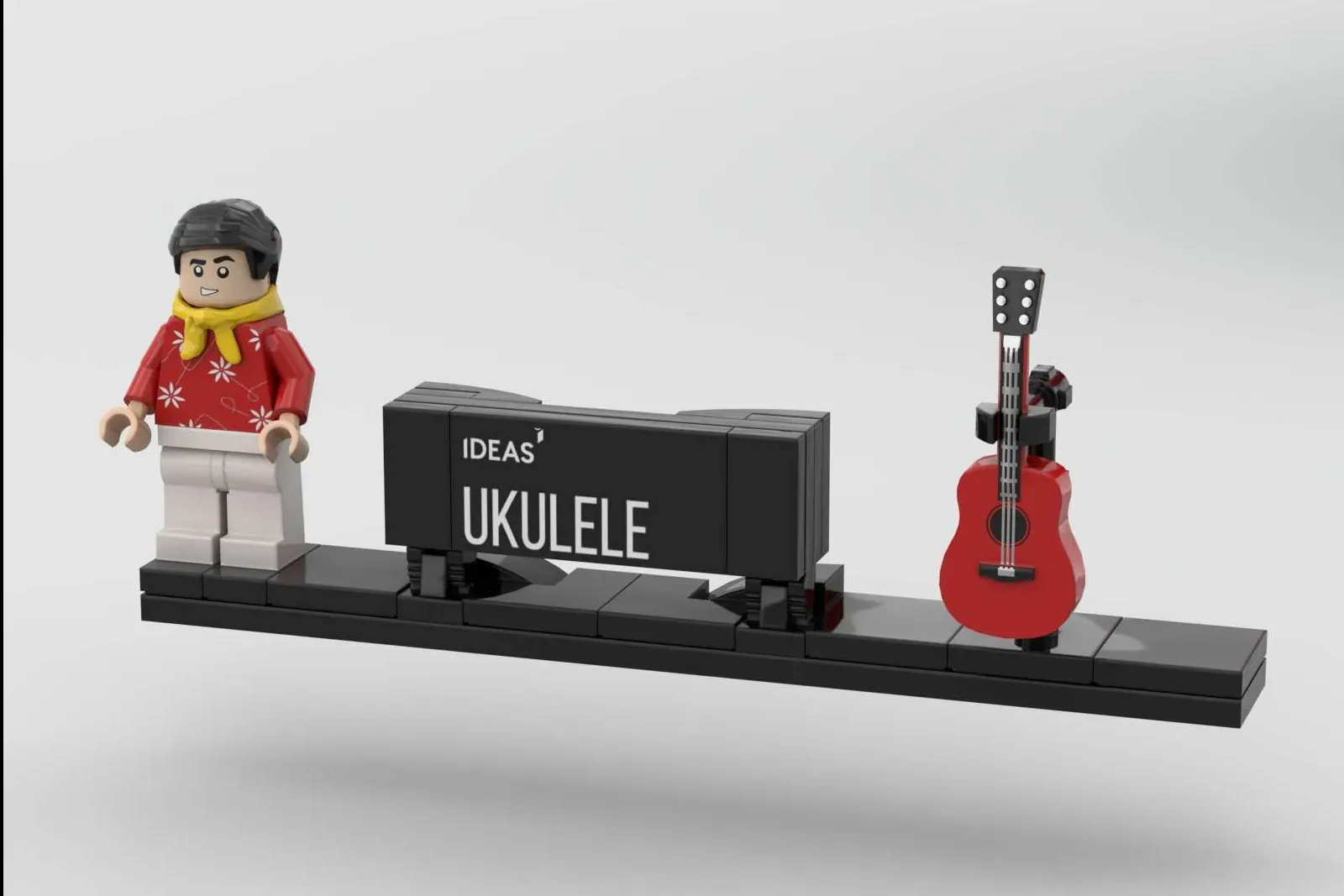 1:1 Ukulele - Life-Sized Instrument | LEGO® Ideas