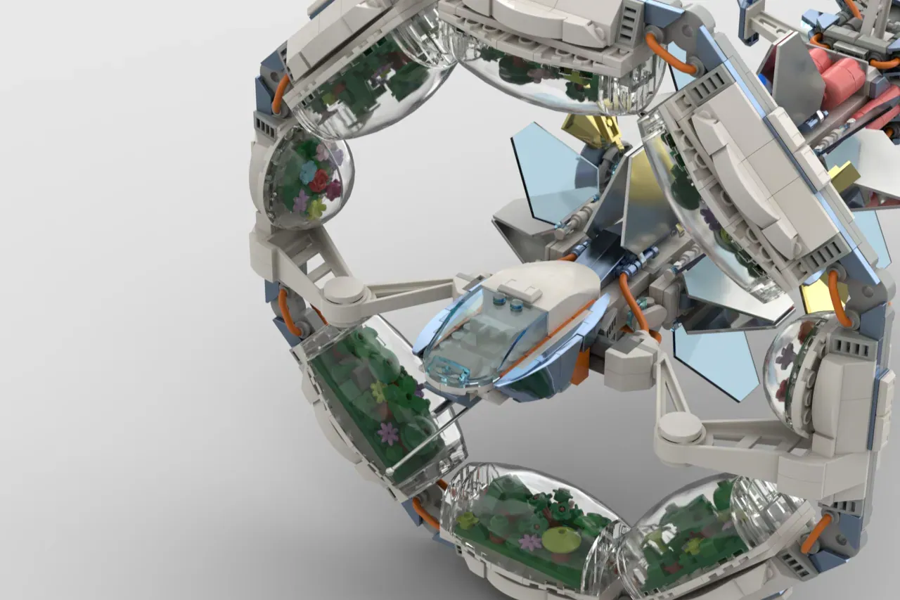 The Ark - A Solarpunk Starship | LEGO® Ideas