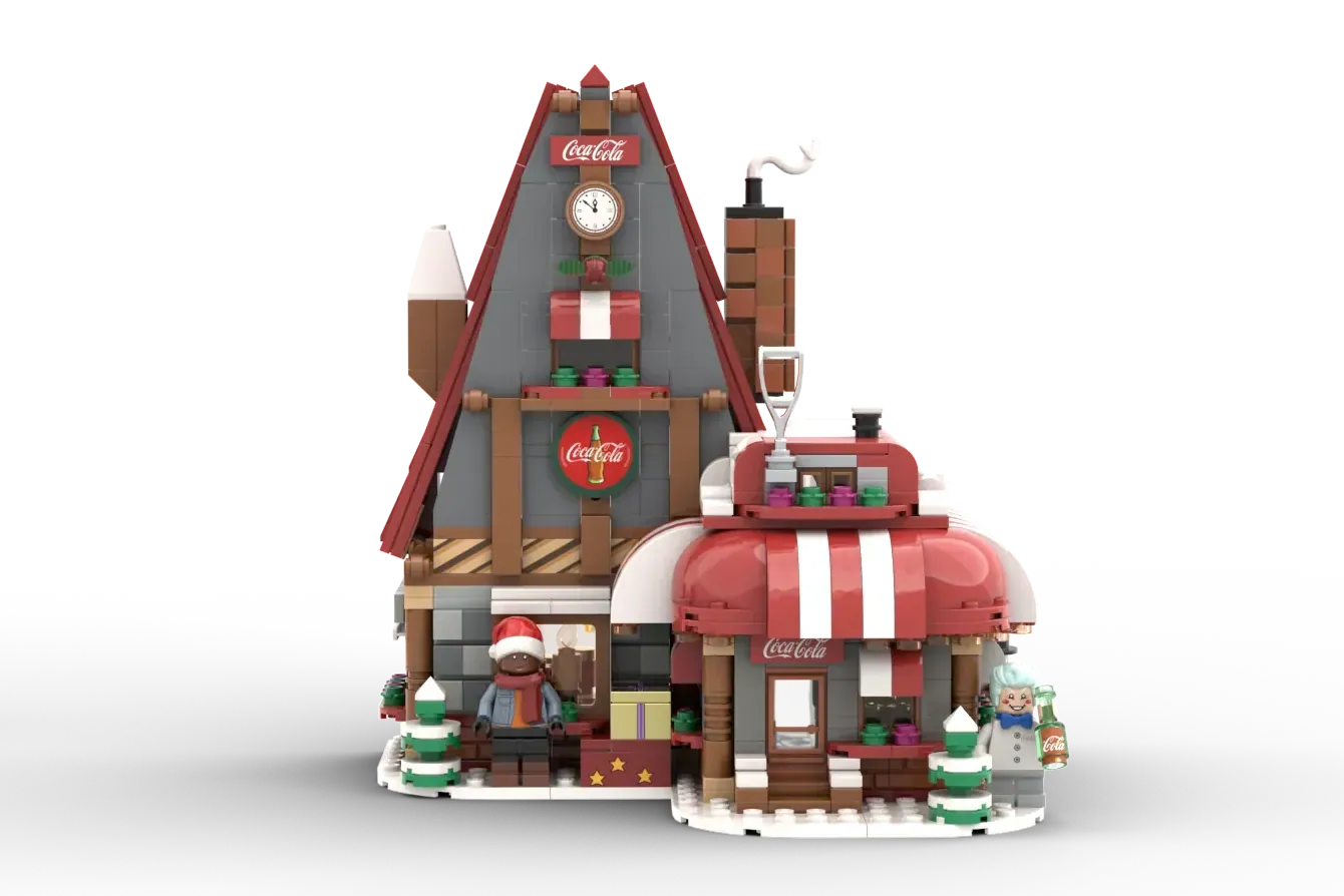 Coca Cola's Holidays Street | LEGO® Ideas