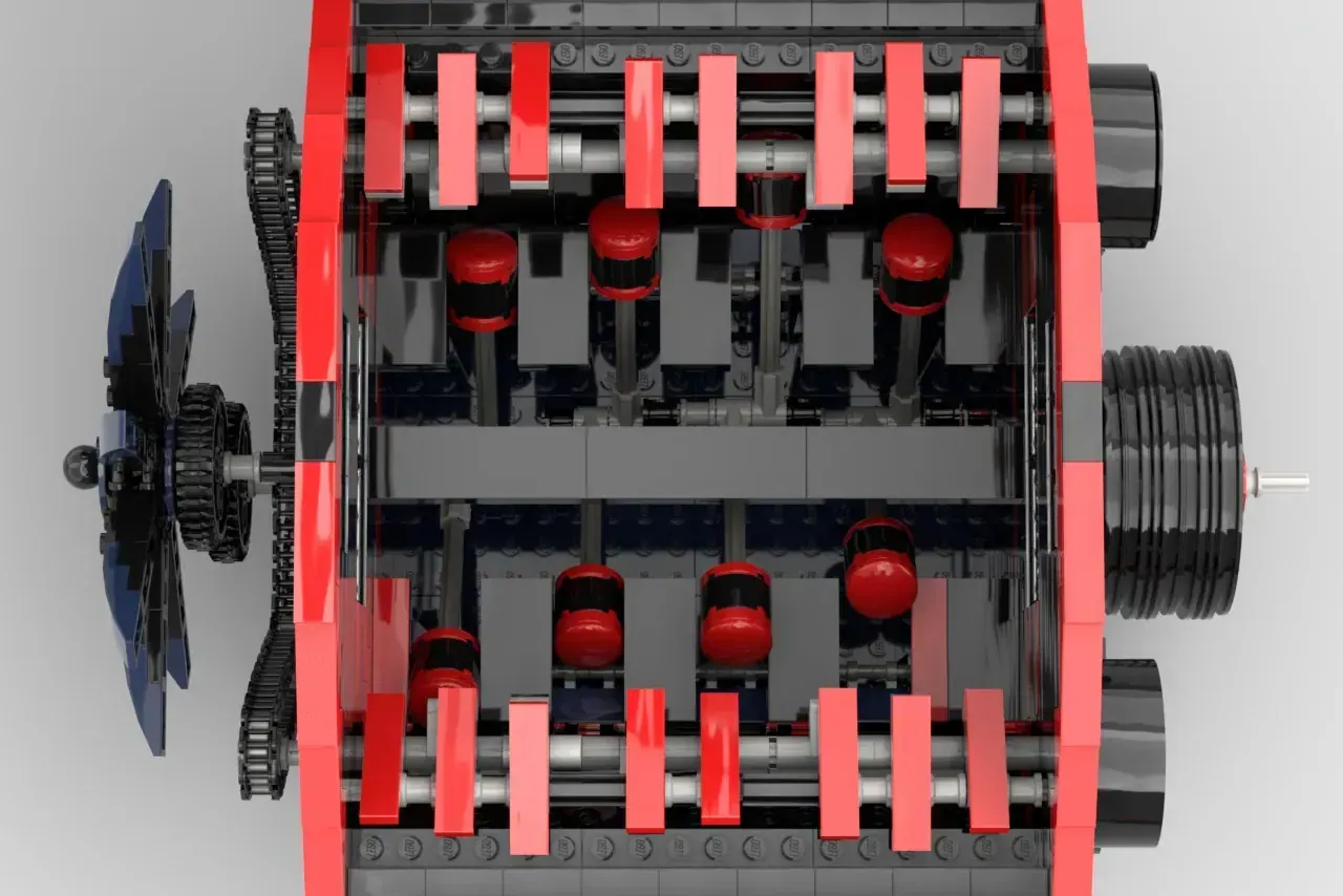 Functioning v-8 Engine | LEGO® Ideas