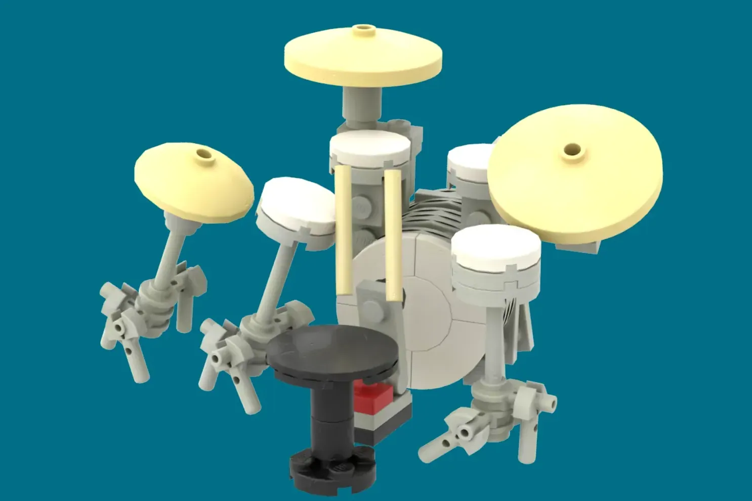 Mini Drum Kit | LEGO® Ideas
