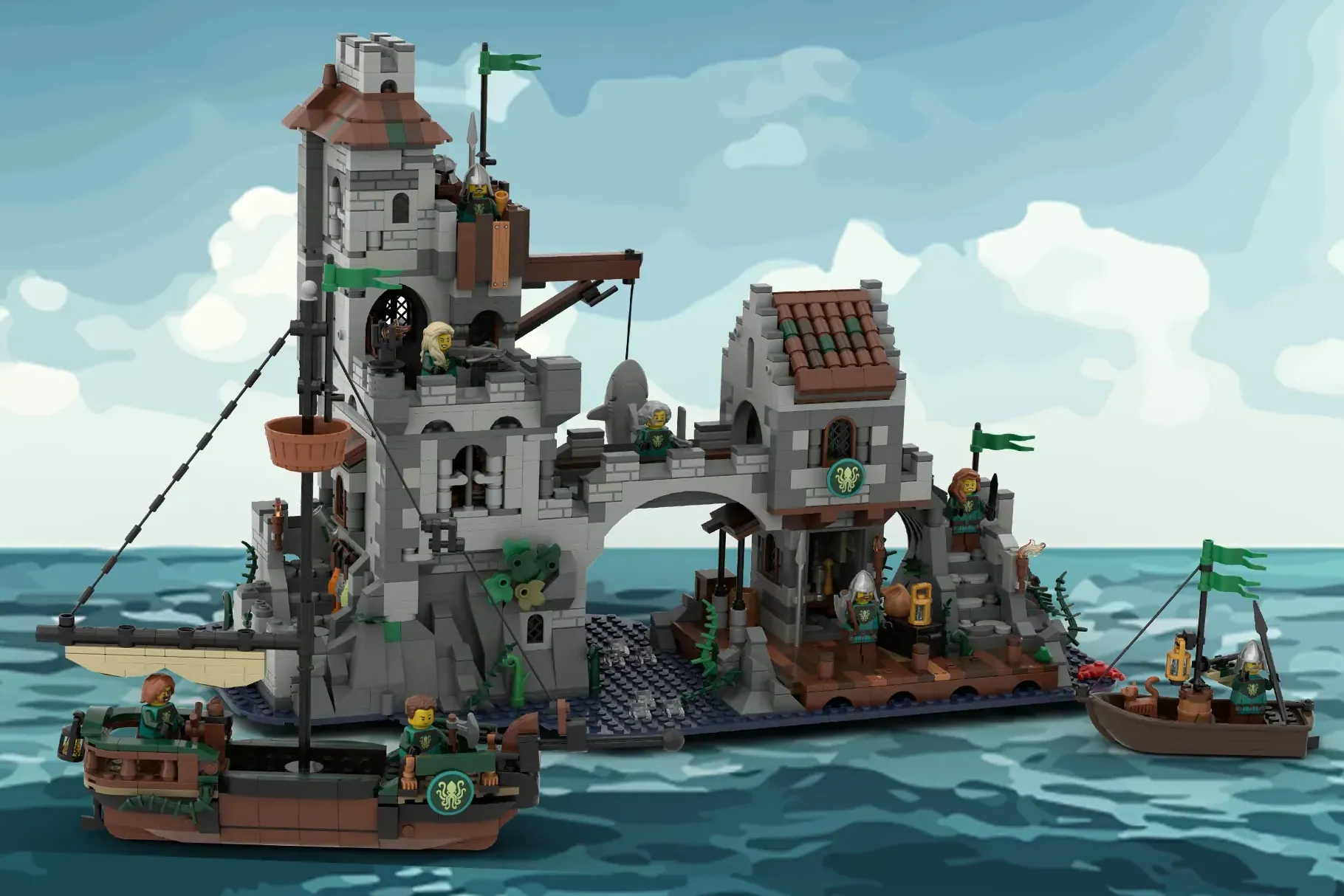 Tentacle Rock | LEGO® Ideas