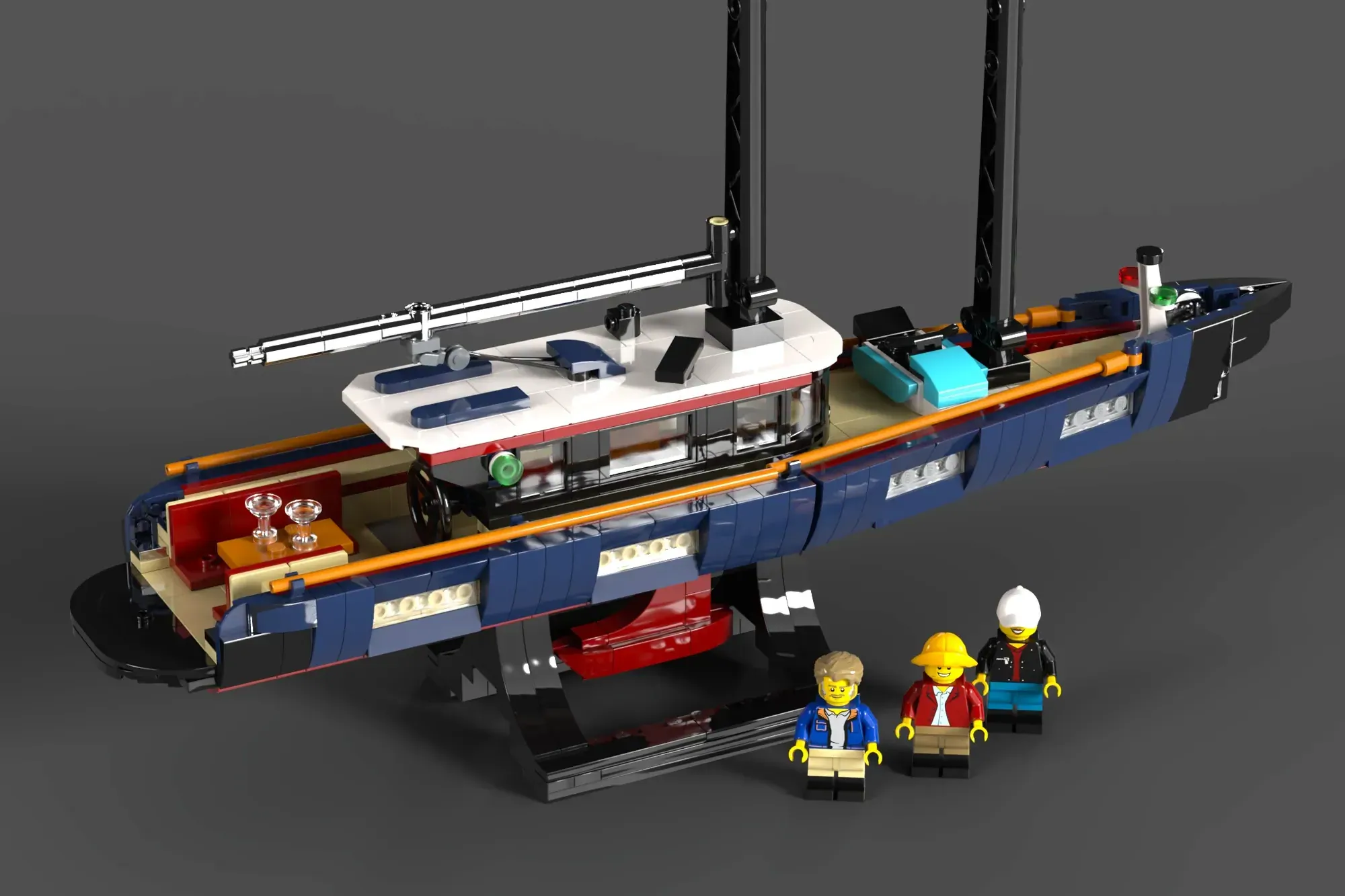 The Ultimate Sailboat Yacht | LEGO® Ideas
