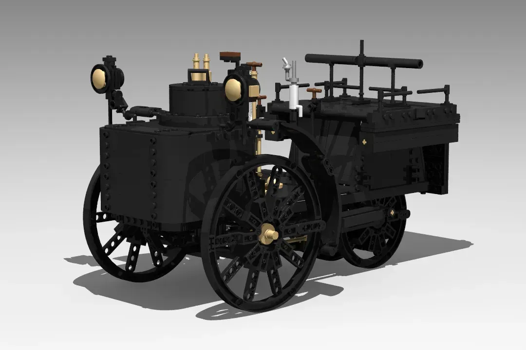 The First Steam Car 'La Marquise' | LEGO® Ideas