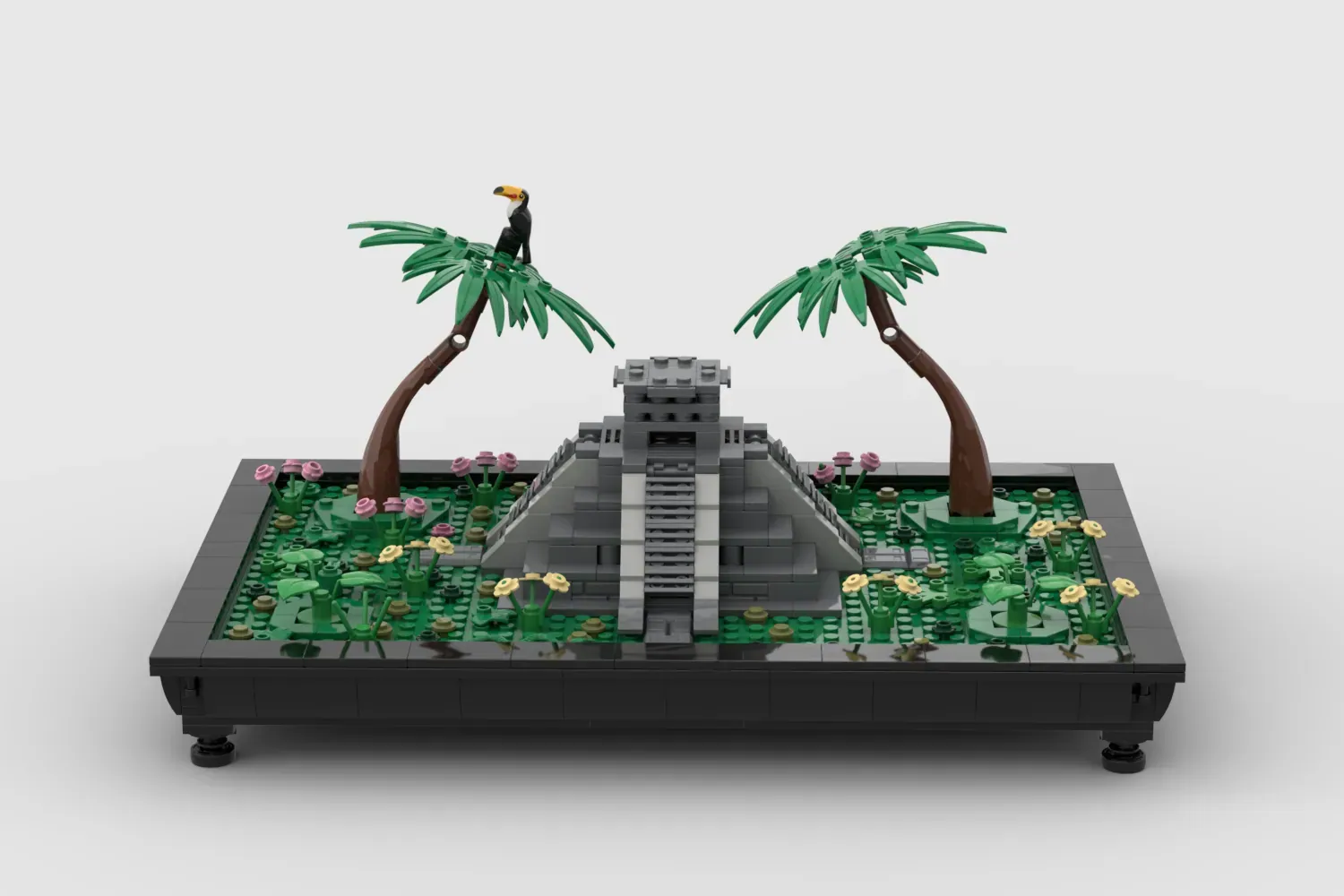 Chichén Itzá Mayan Pyramid Diorama | LEGO® Ideas
