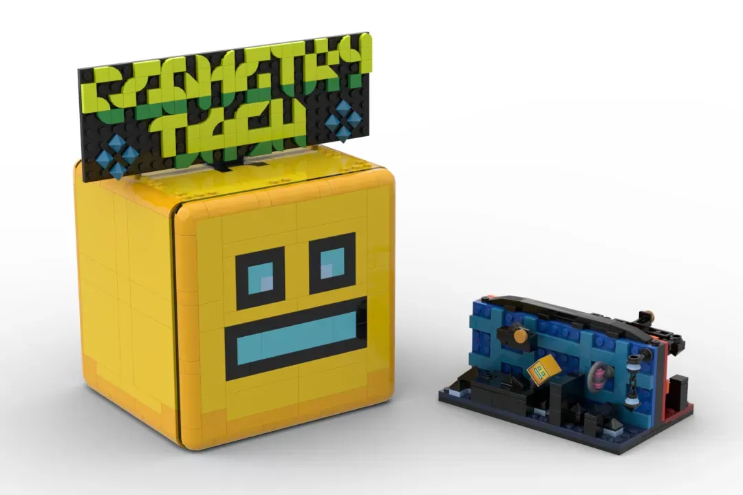 Geometry Dash - Cube | LEGO® Ideas