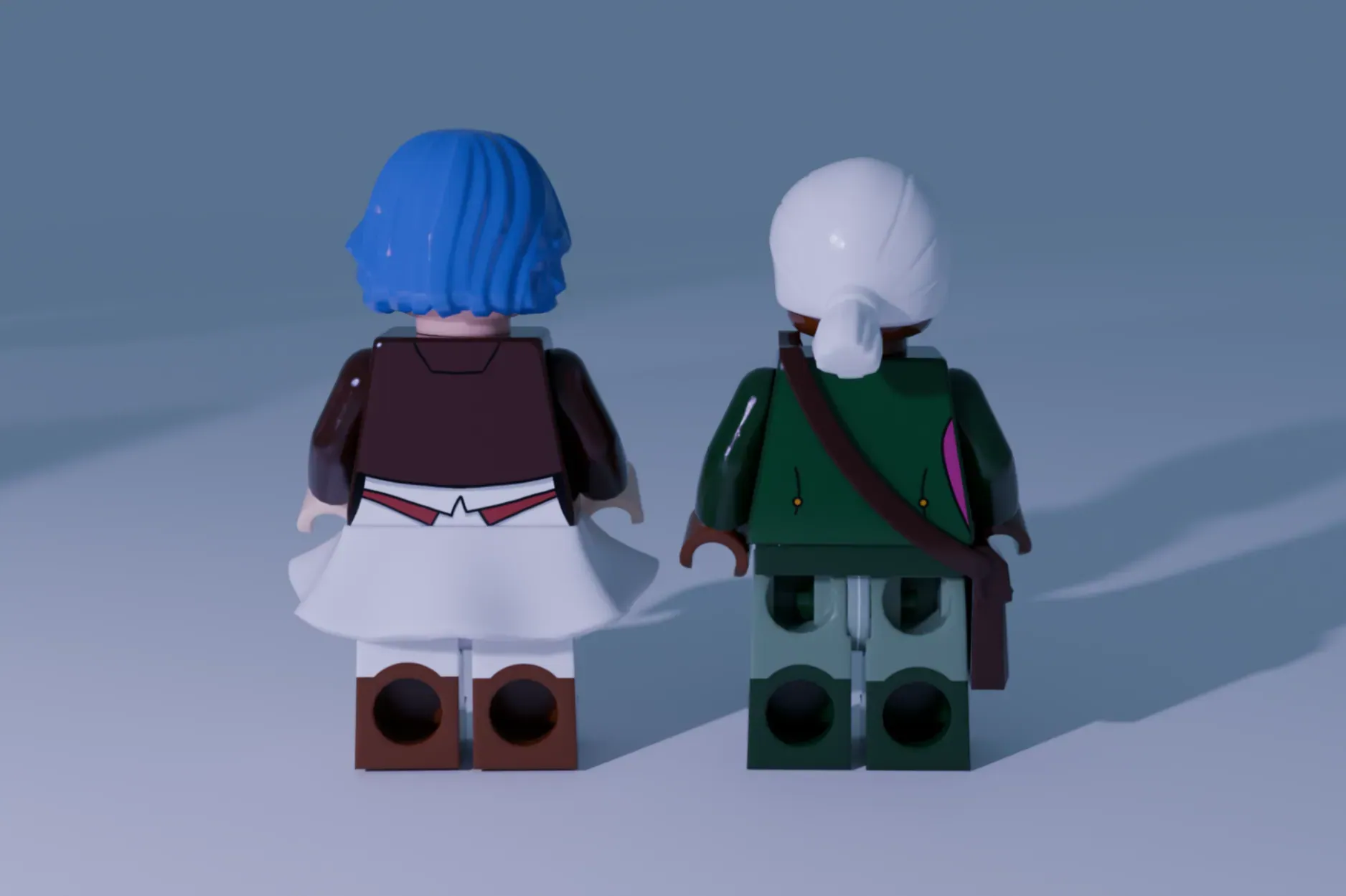 Arcane- League of Legends: Powder's and Ekko's Romantic Night- Diorama ...