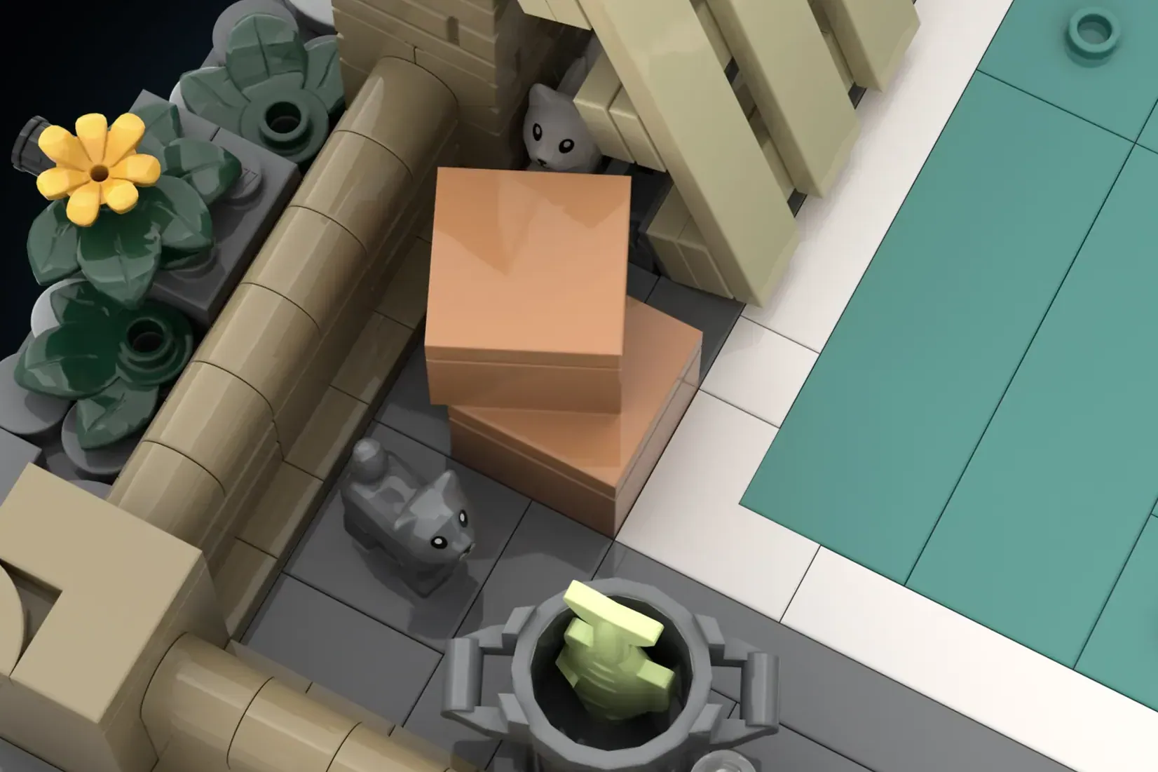 Brickyard Basketball Court | LEGO® Ideas