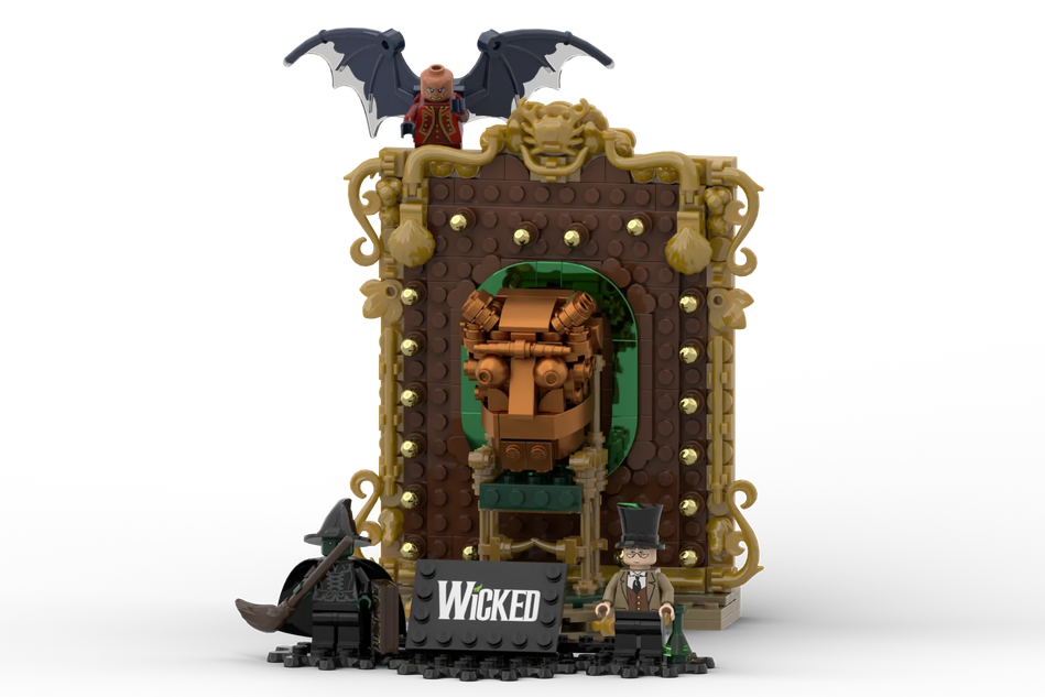 Wizard Of Oz Head Wicked